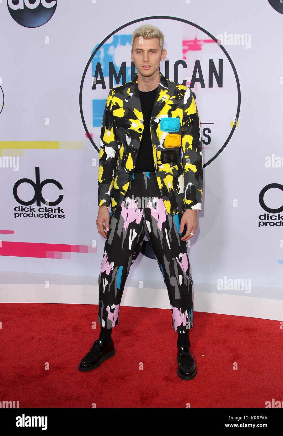 2017 American Music (AMA) Awards - Arrivals Featuring: Machine Gun ...