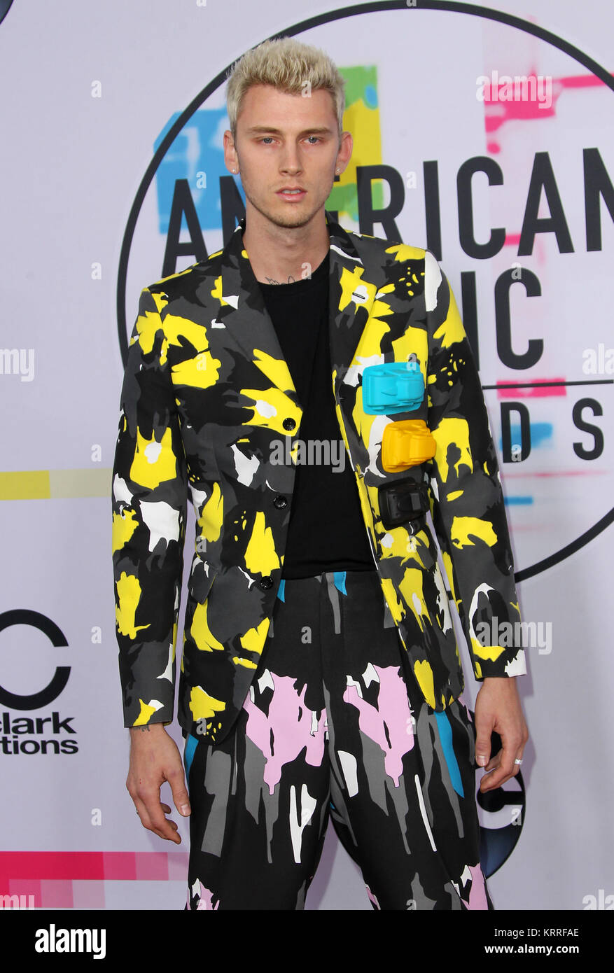 2017 American Music (AMA) Awards - Arrivals Featuring: Machine Gun ...
