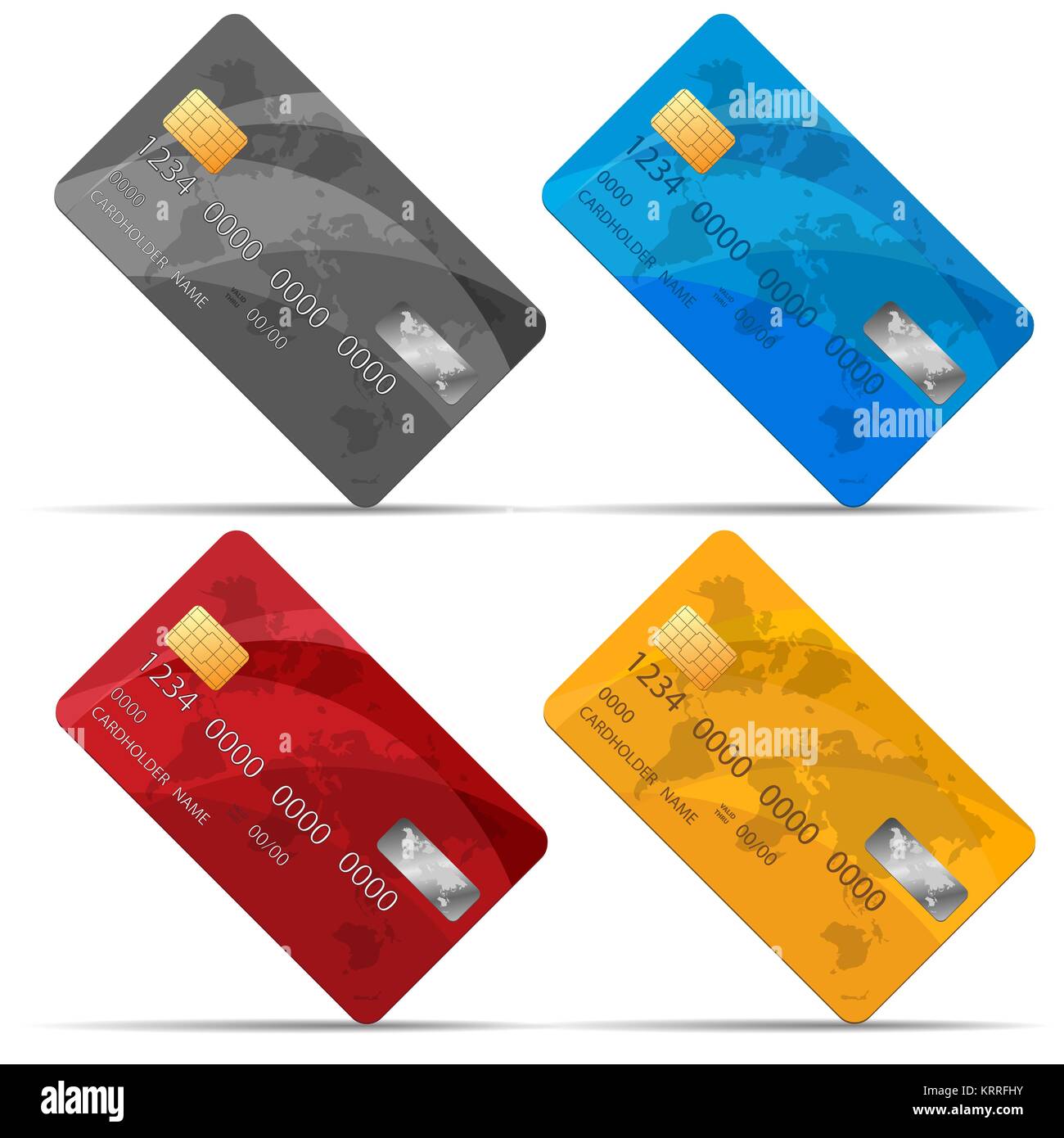 Credit business card icon Stock Vector Images - Alamy