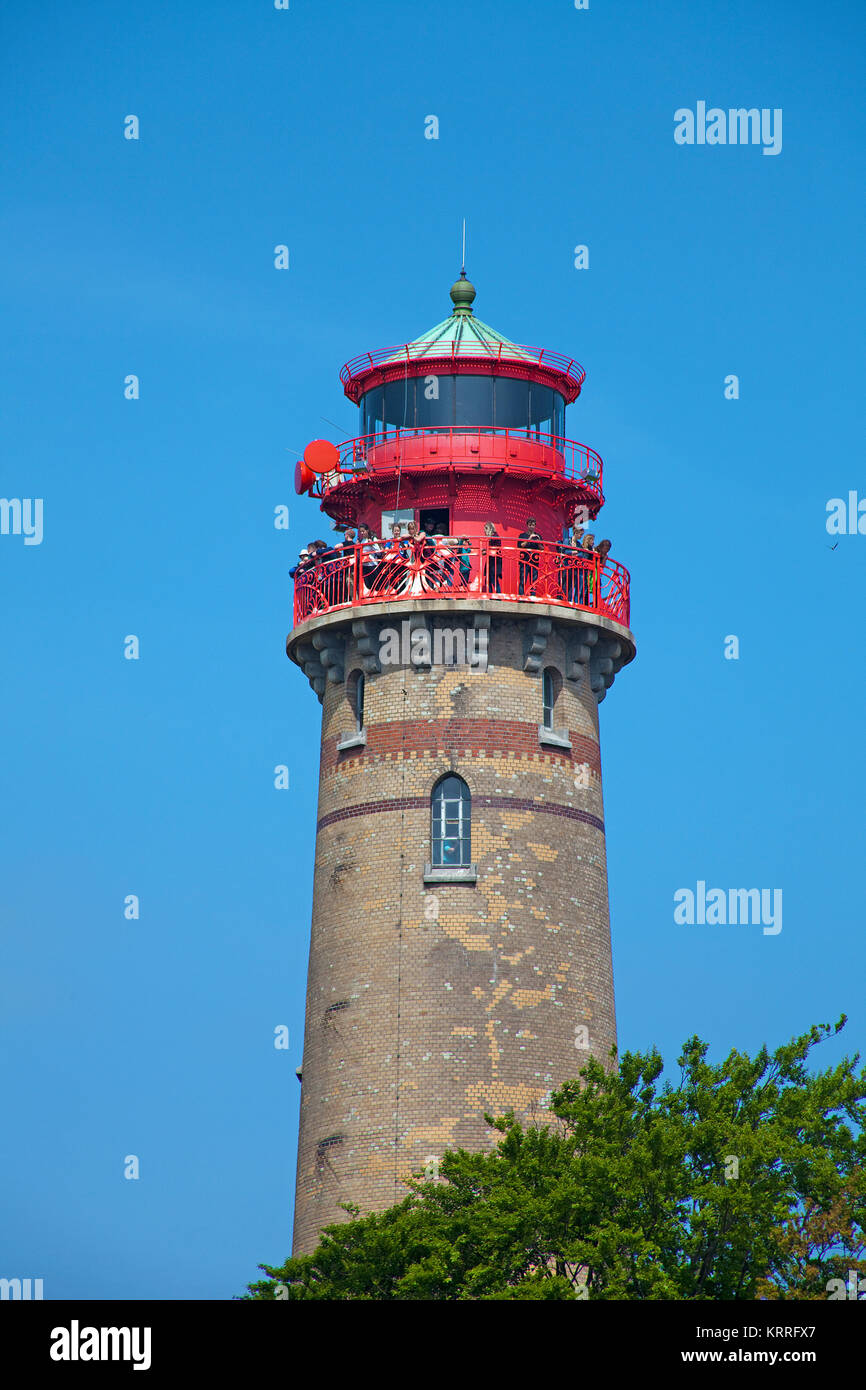 New lighthouse at Cape Arkona, North cape, Ruegen island, Mecklenburg ...