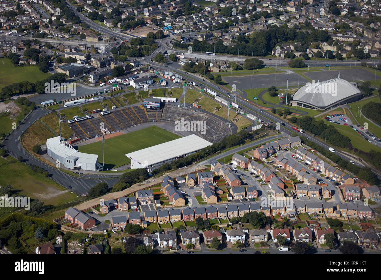 Bradford city football club stadium hi-res stock photography and images ...
