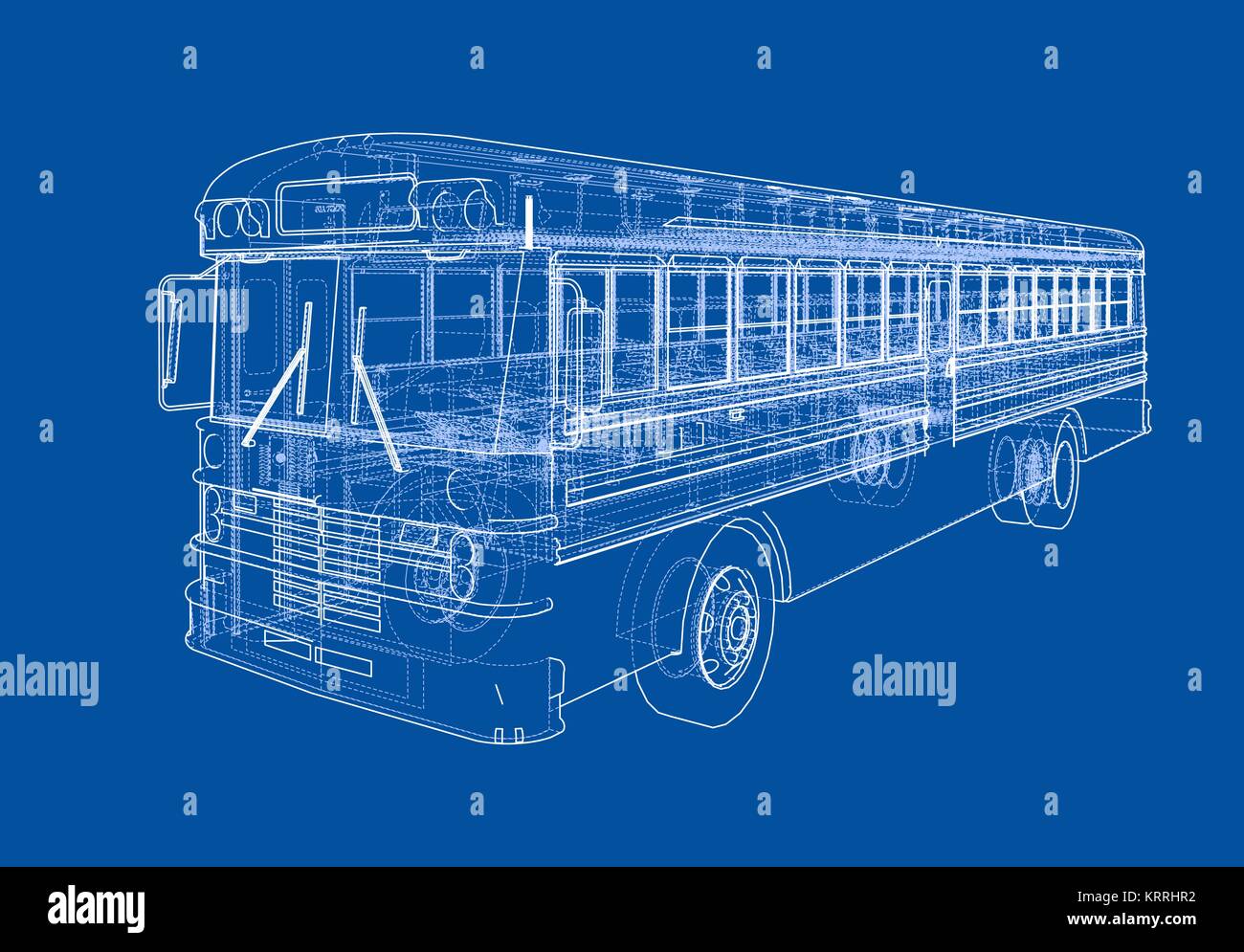 School bus outline vector Stock Vector Image & Art - Alamy