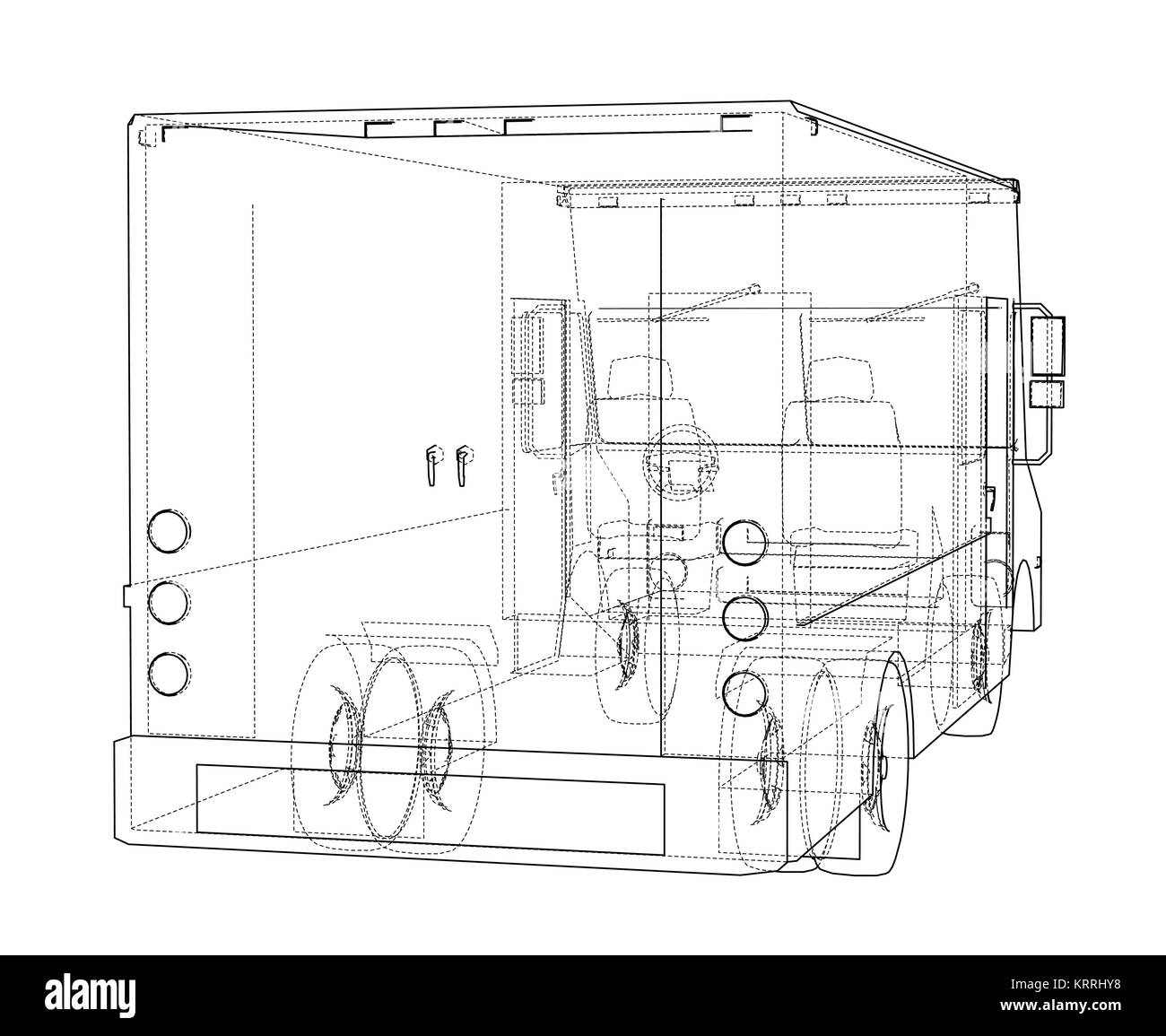 Concept car. Vector Stock Vector Image & Art - Alamy