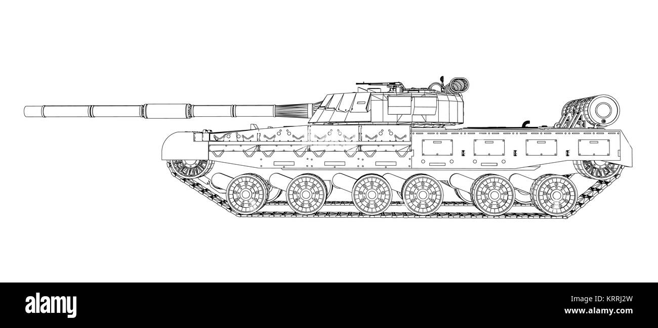 Artillery blueprint Cut Out Stock Images & Pictures - Alamy