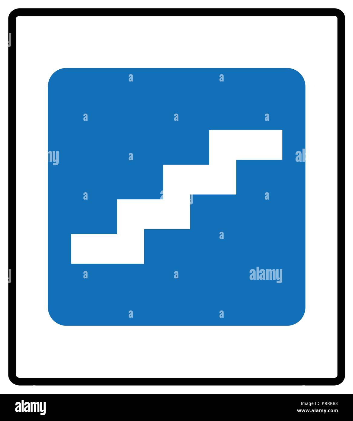 Stairs in silhouette Stock Vector Images - Alamy