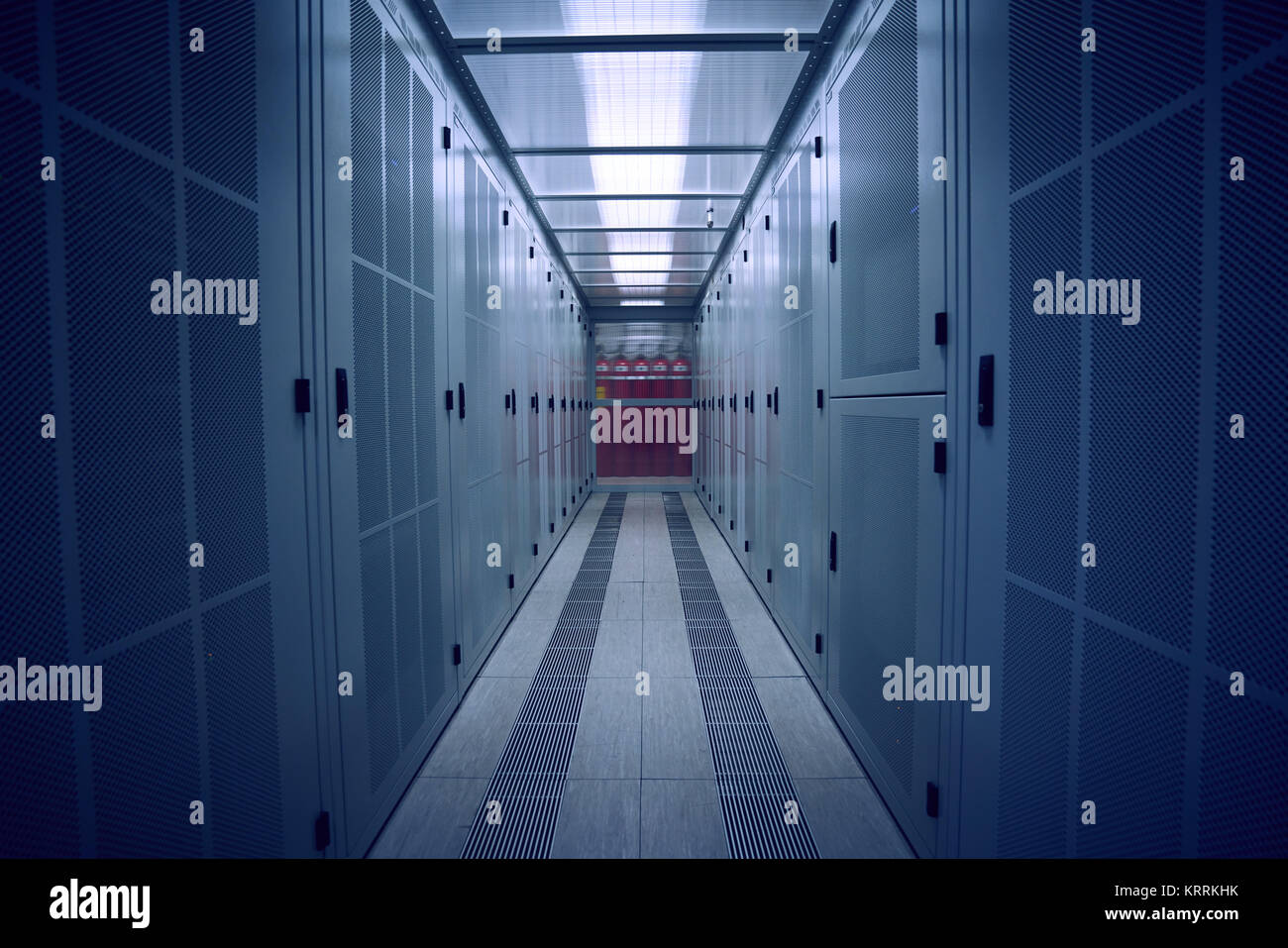White server room Stock Photo - Alamy