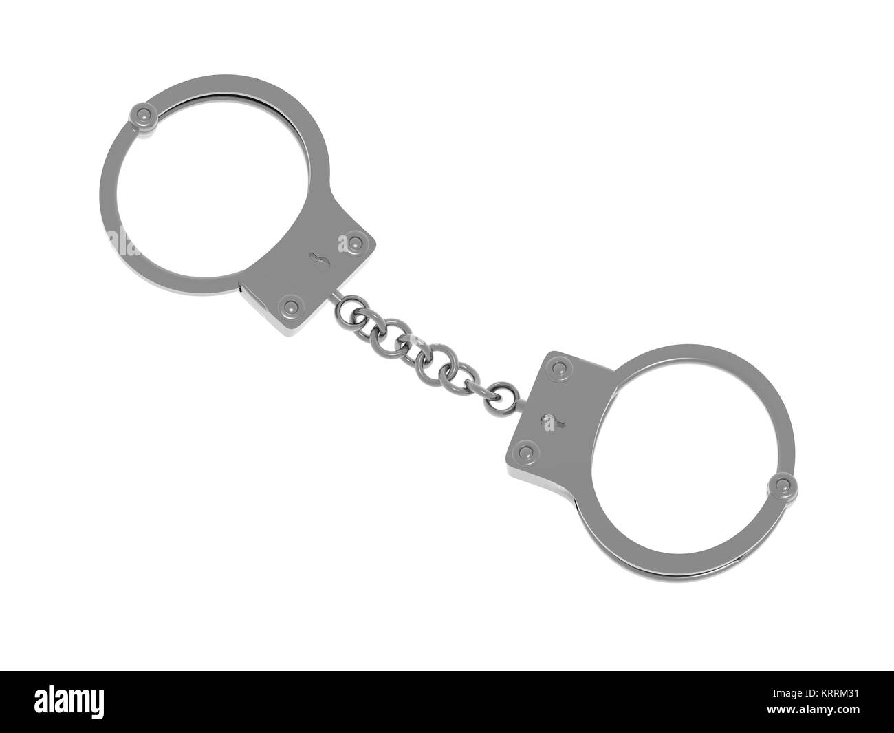 Arrest handcuffs Black and White Stock Photos & Images - Alamy