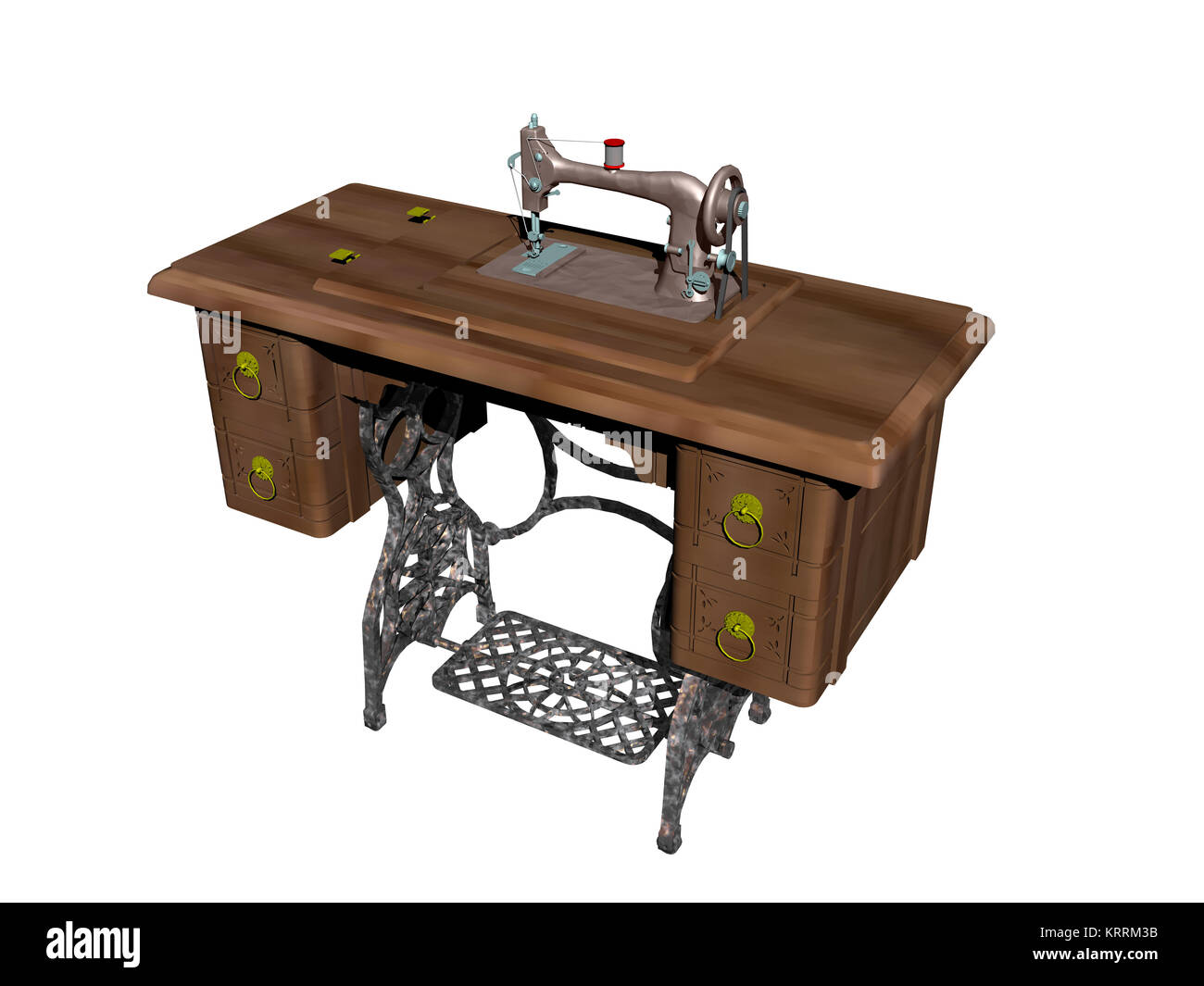 Machine yarn Cut Out Stock Images & Pictures - Alamy