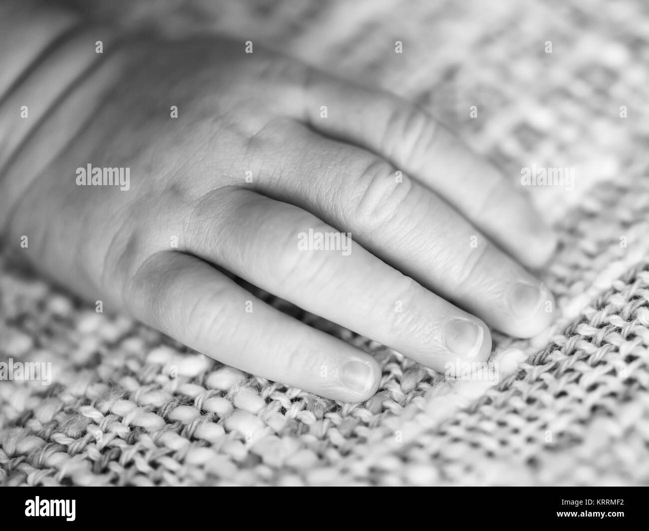 Hand on bed hi-res stock photography and images - Alamy