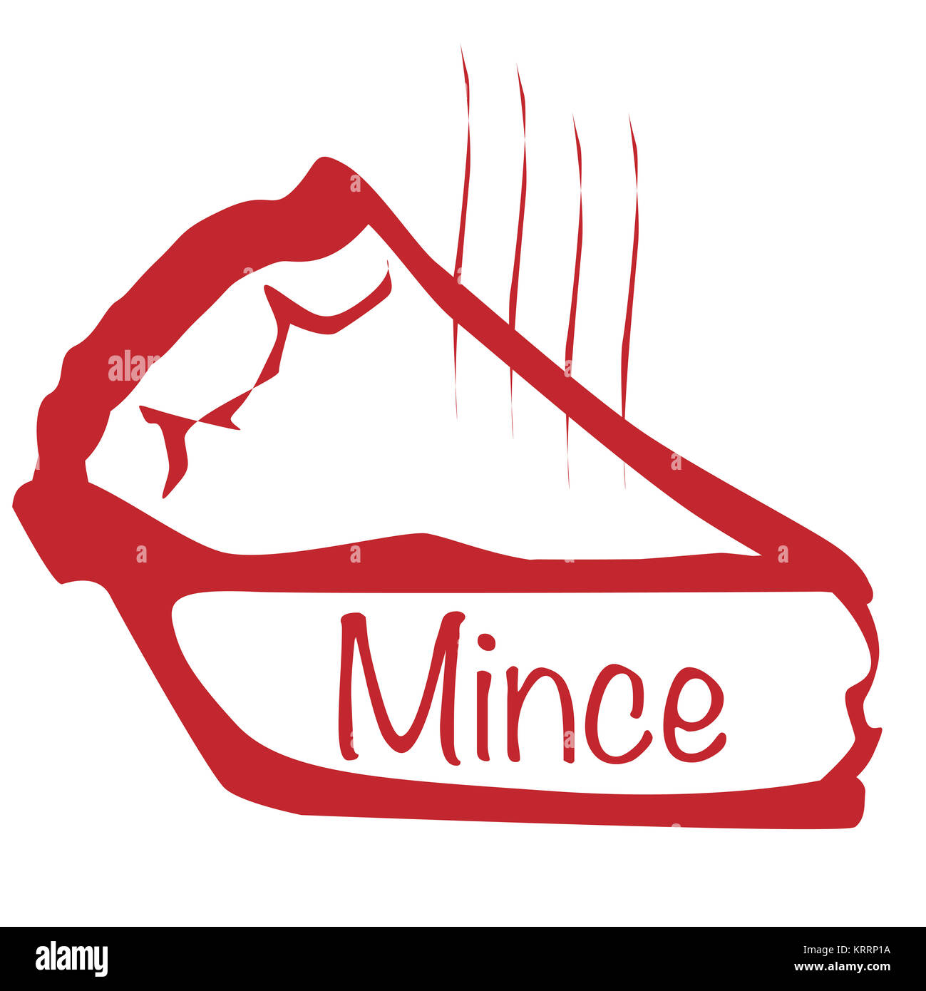 Mince pie vector hi-res stock photography and images - Alamy