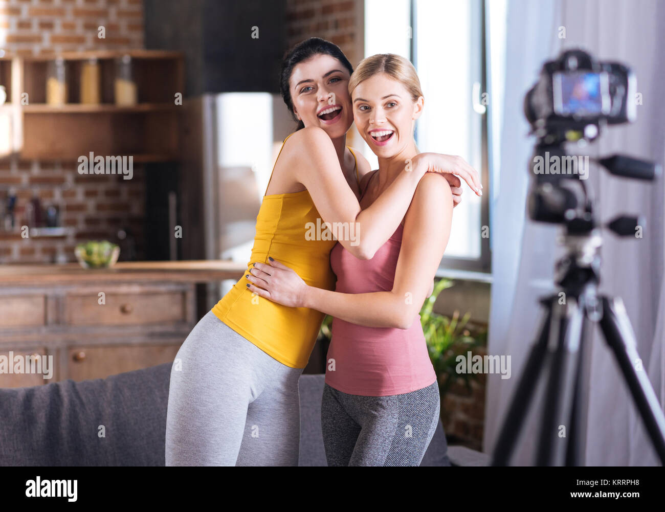 Excited women hi-res stock photography and images - Alamy