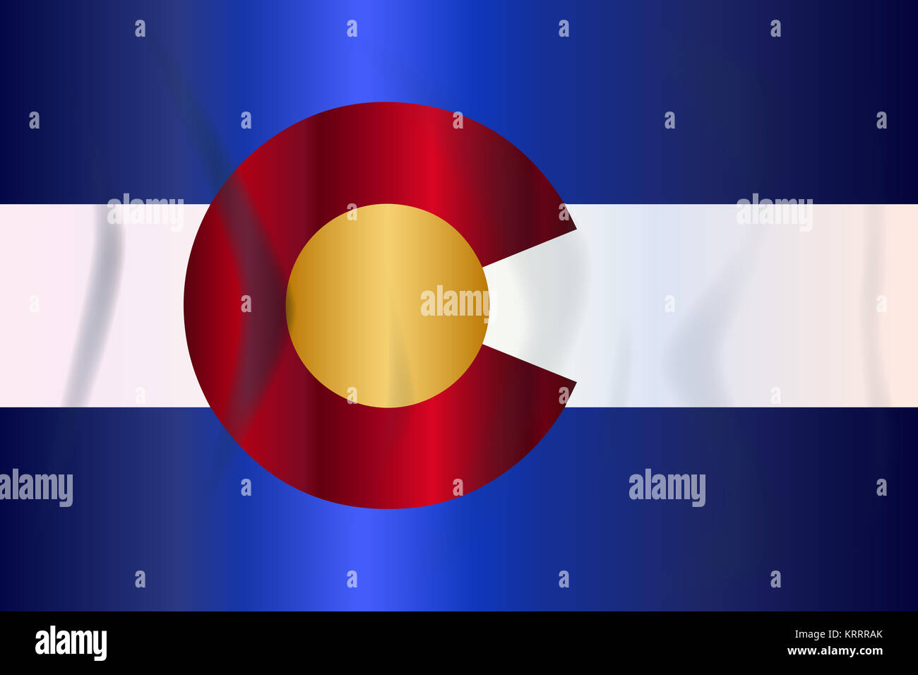 State Flag Of Colorado Stock Photo - Alamy