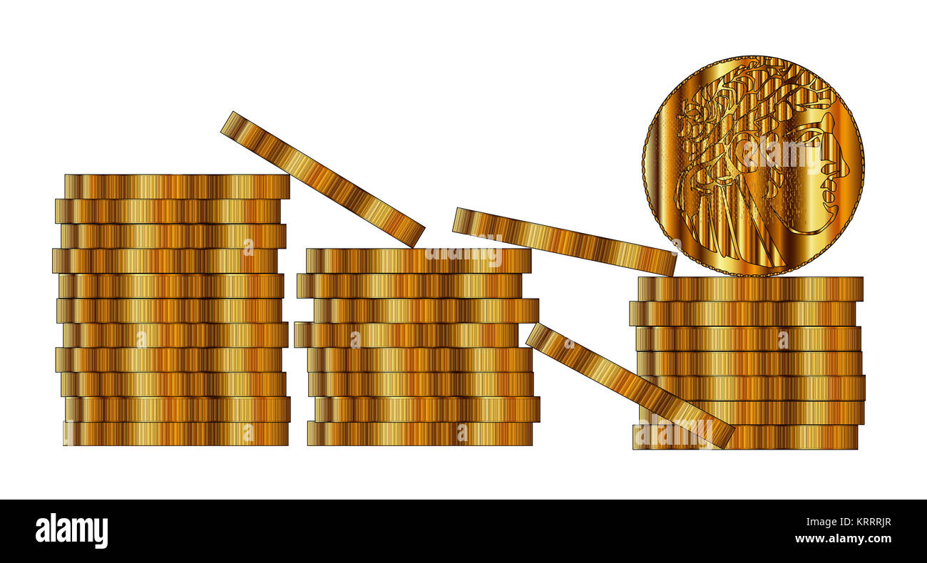 Roman gold coins Cut Out Stock Images & Pictures - Alamy