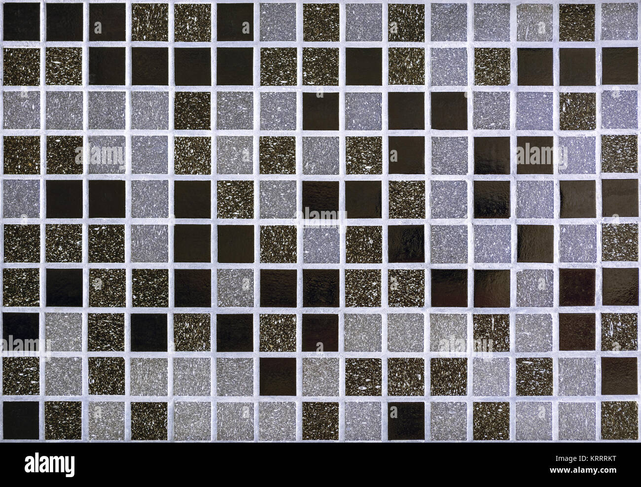 Part of the wall, lined with small mosaic tiles for use as a seamless ...