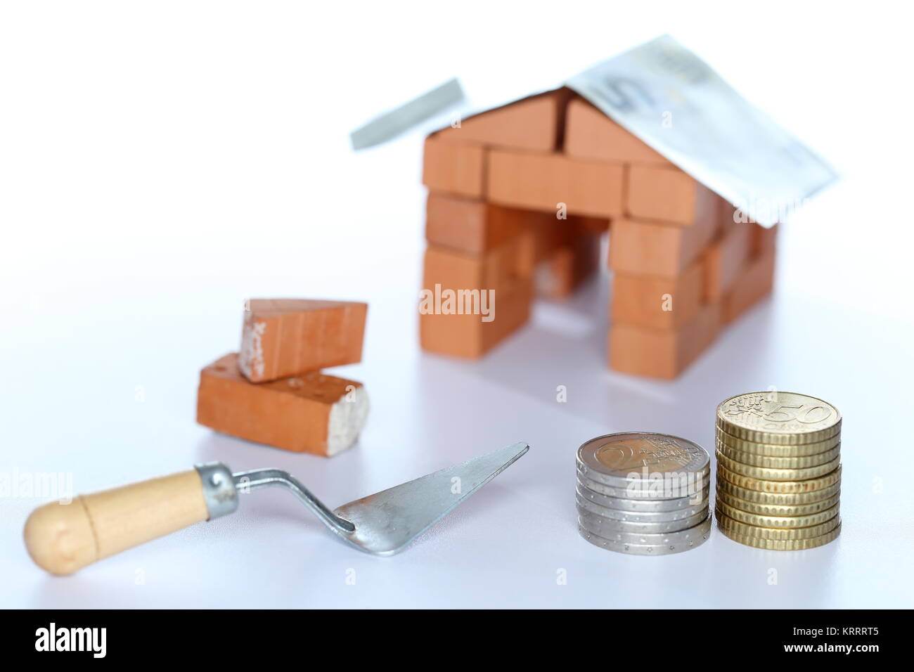 building societies with house Stock Photo - Alamy