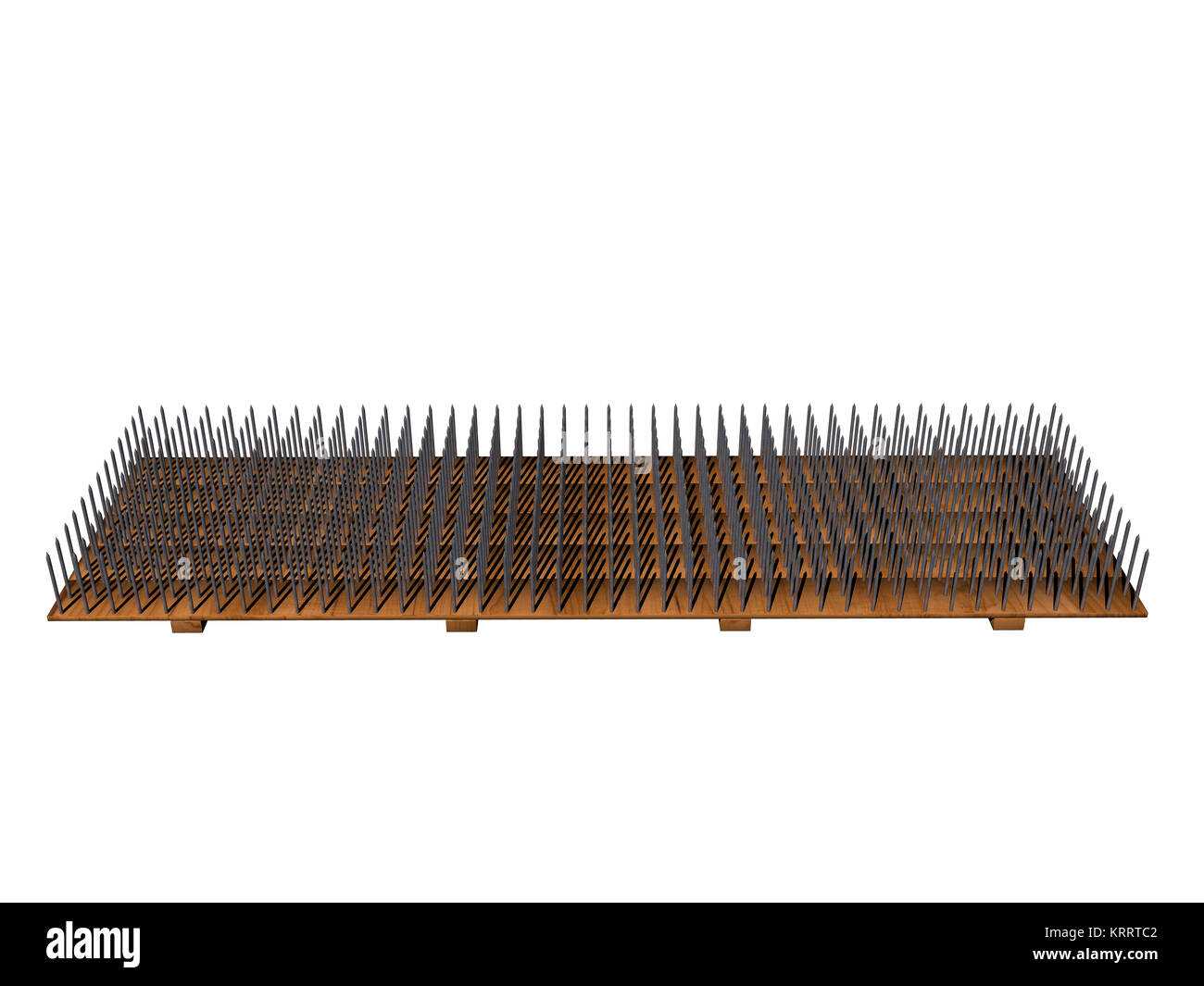 Bed of nails fakir Cut Out Stock Images & Pictures - Alamy