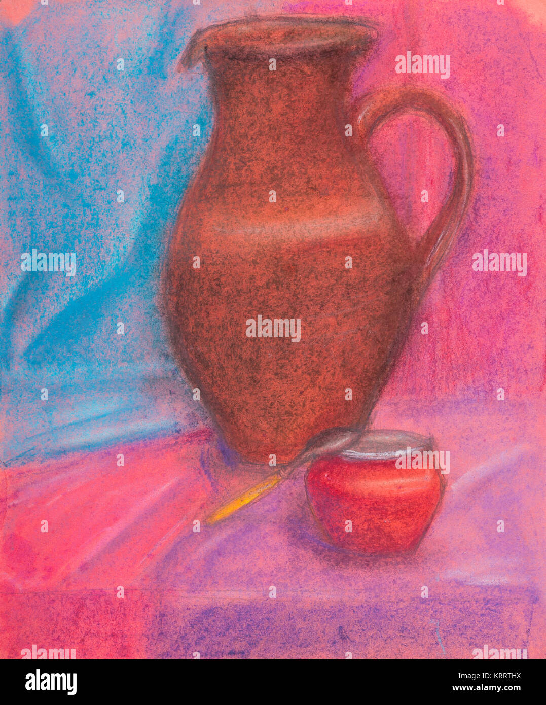 Still Life Painting Of Jug High Resolution Stock Photography and Images ...