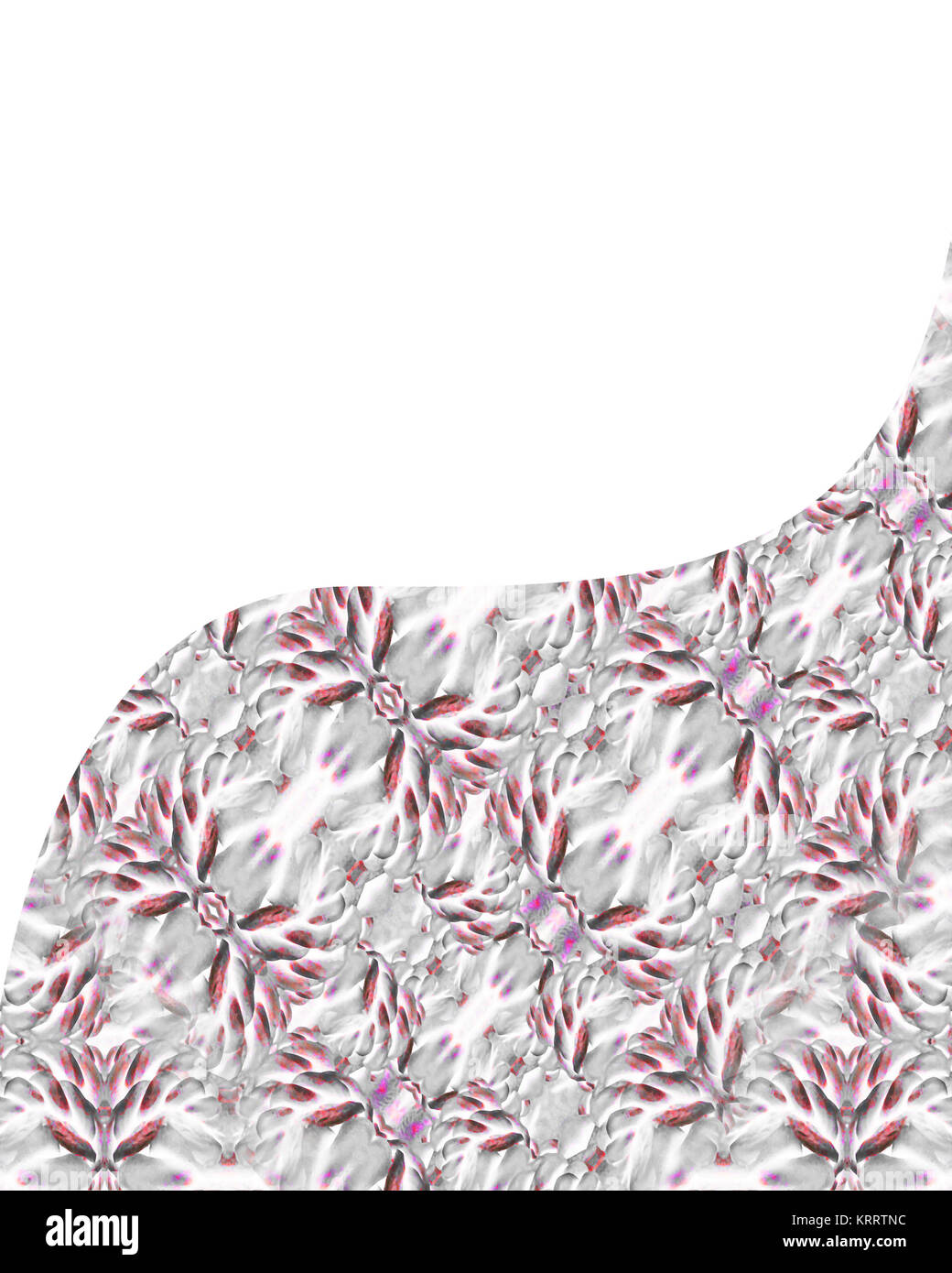 Curved Frame Background with Decorated Borders Stock Photo - Alamy