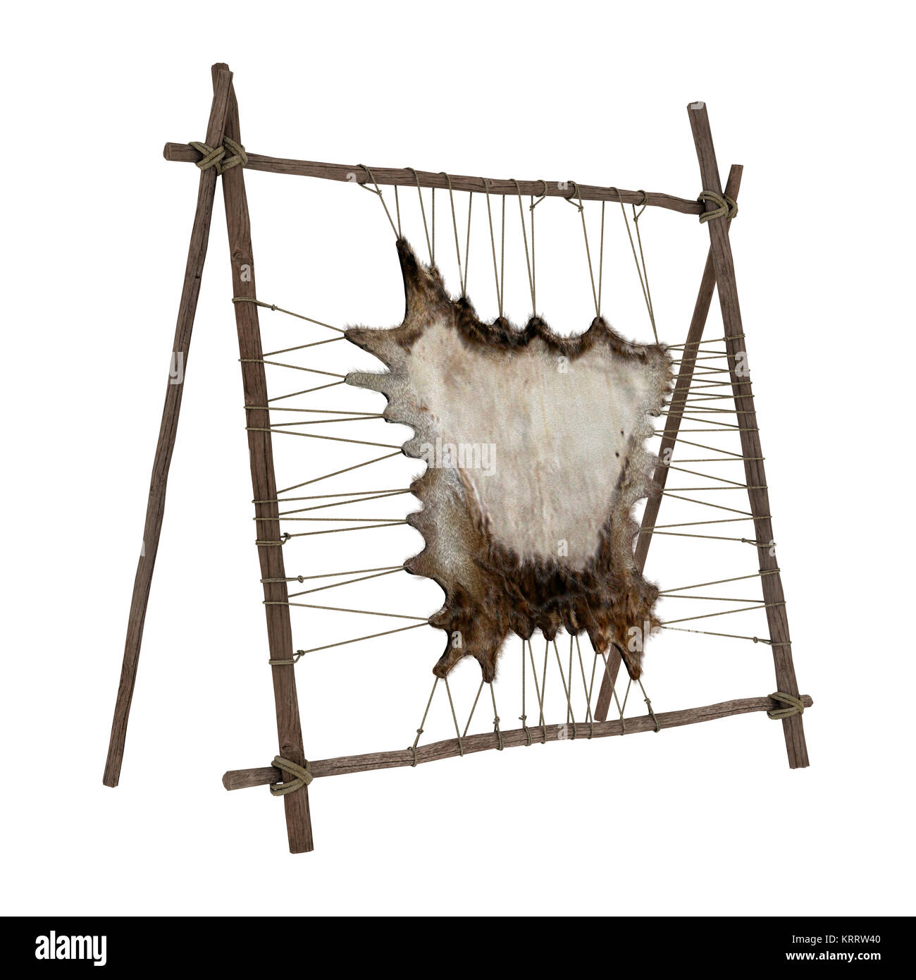 3D Rendering Indian Rack on White Stock Photo - Alamy