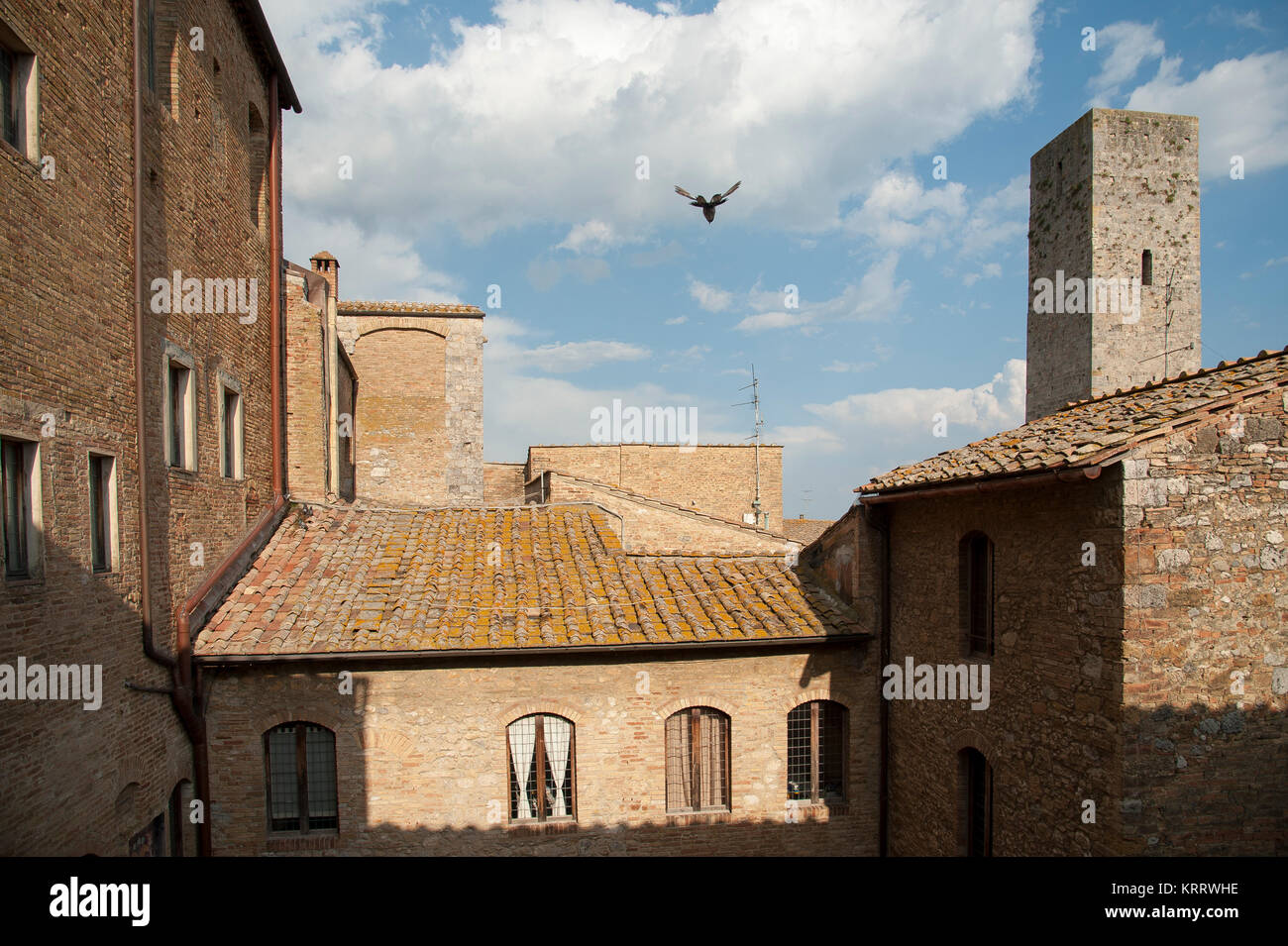 Medieval towers from XIII century, Torre dei Becci in Historic Centre ...
