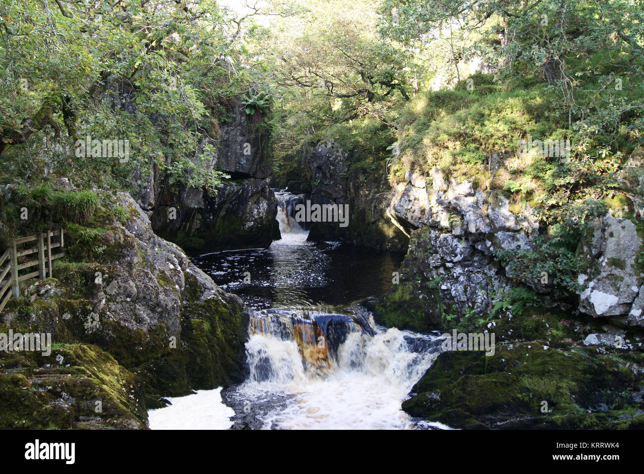 Ingleton Waterfalls Trail, North Yorkshire Stock Photo - Alamy