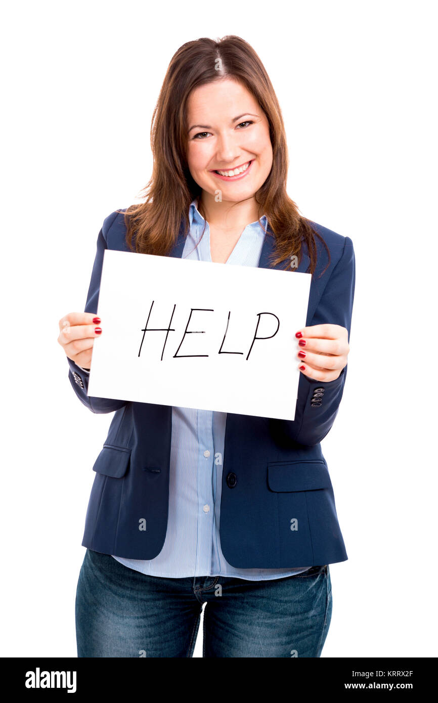 Asking for Help Stock Photo - Alamy