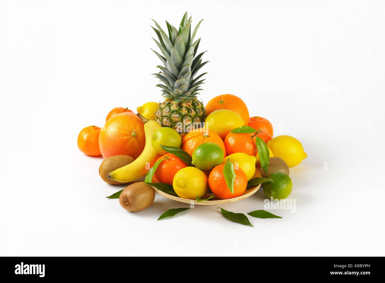 tropical fruit assortment Stock Photo - Alamy