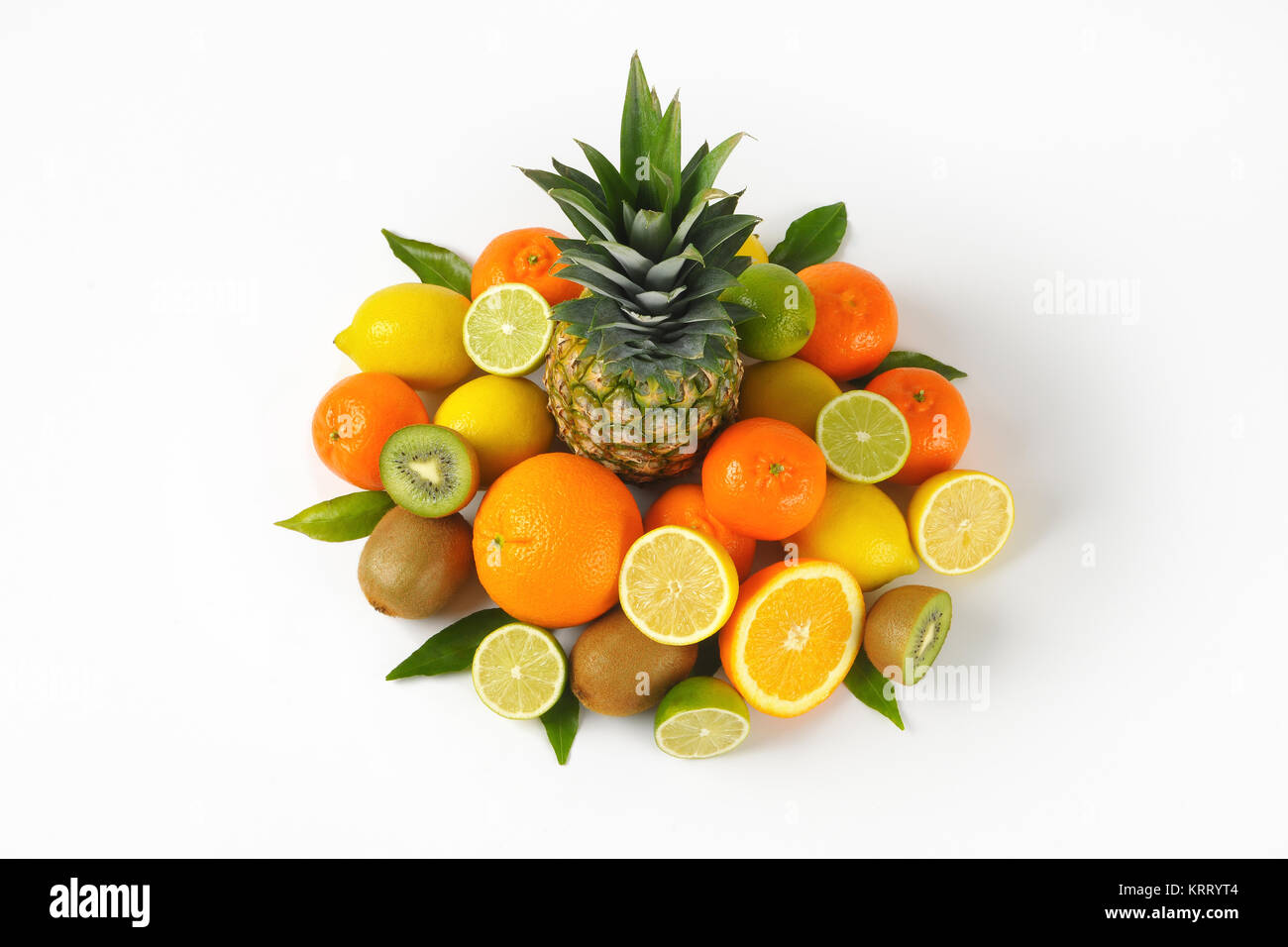 fresh tropical fruits Stock Photo - Alamy