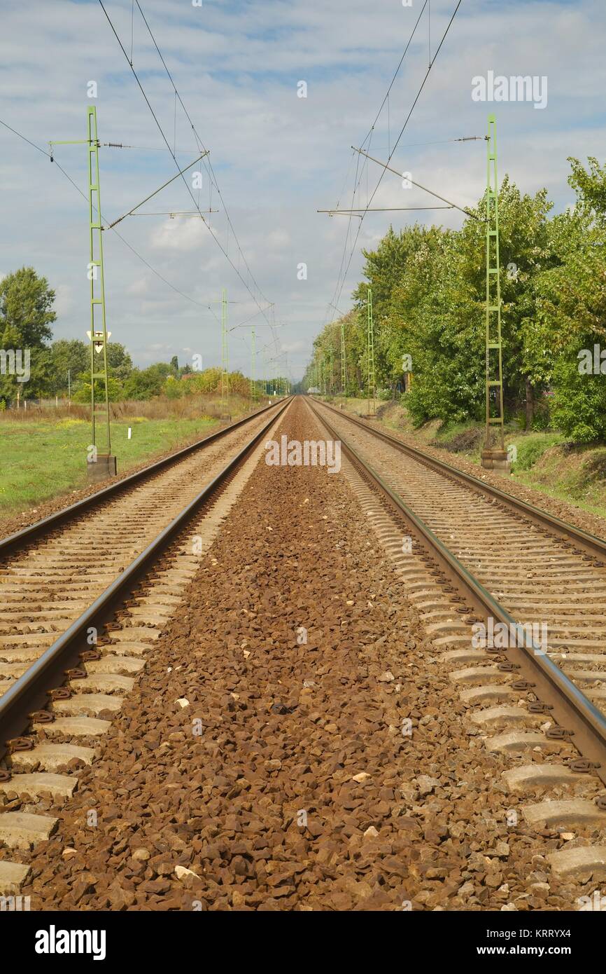 Old railway track as right of way hi-res stock photography and images ...