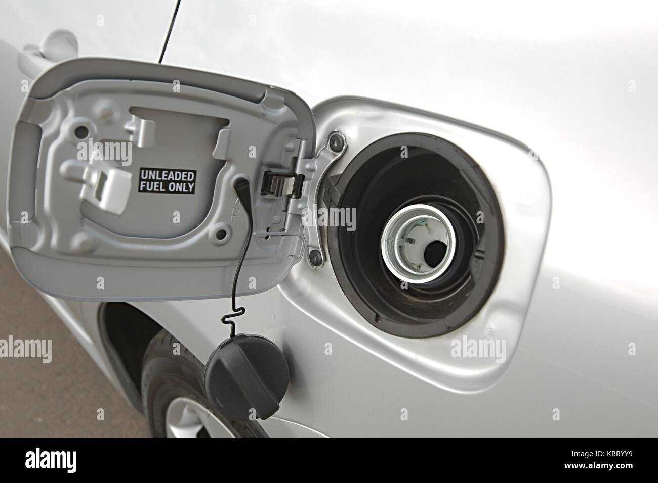 Fuel Tank of a car Stock Photo - Alamy