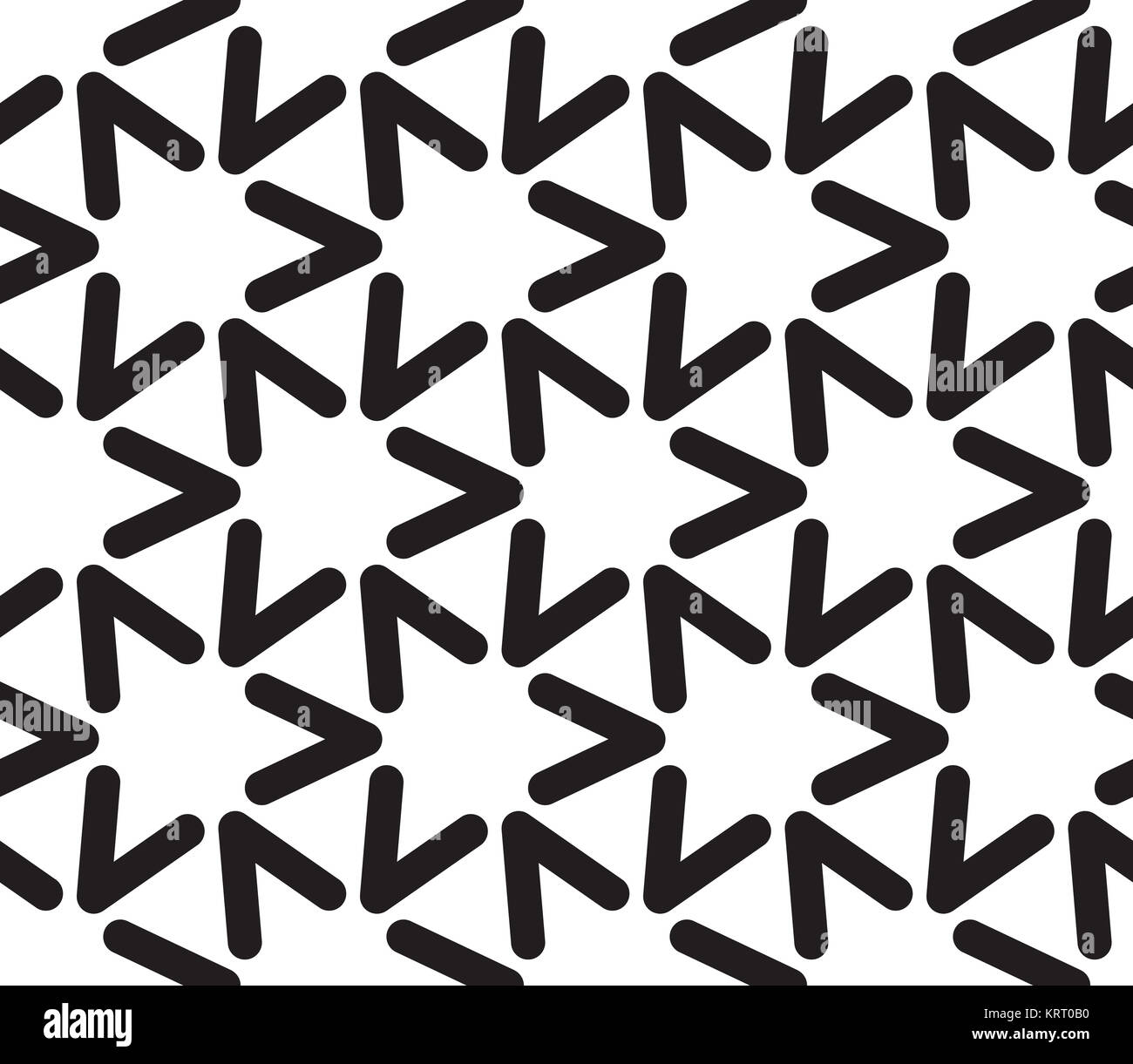 Triangle hexagon grid line Cut Out Stock Images & Pictures - Alamy