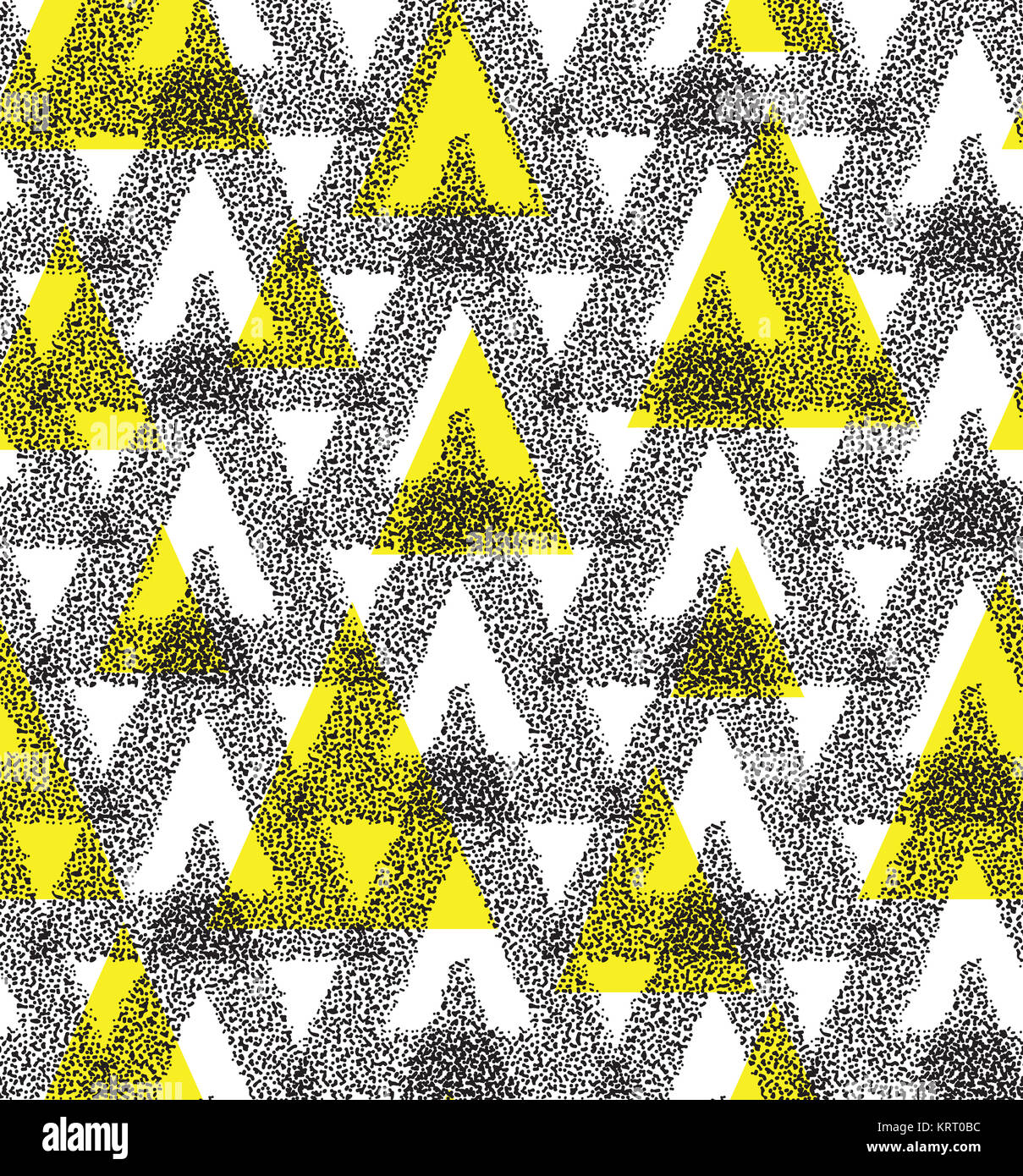 Triangle Abstract Chaotic Pattern Stock Photo - Alamy