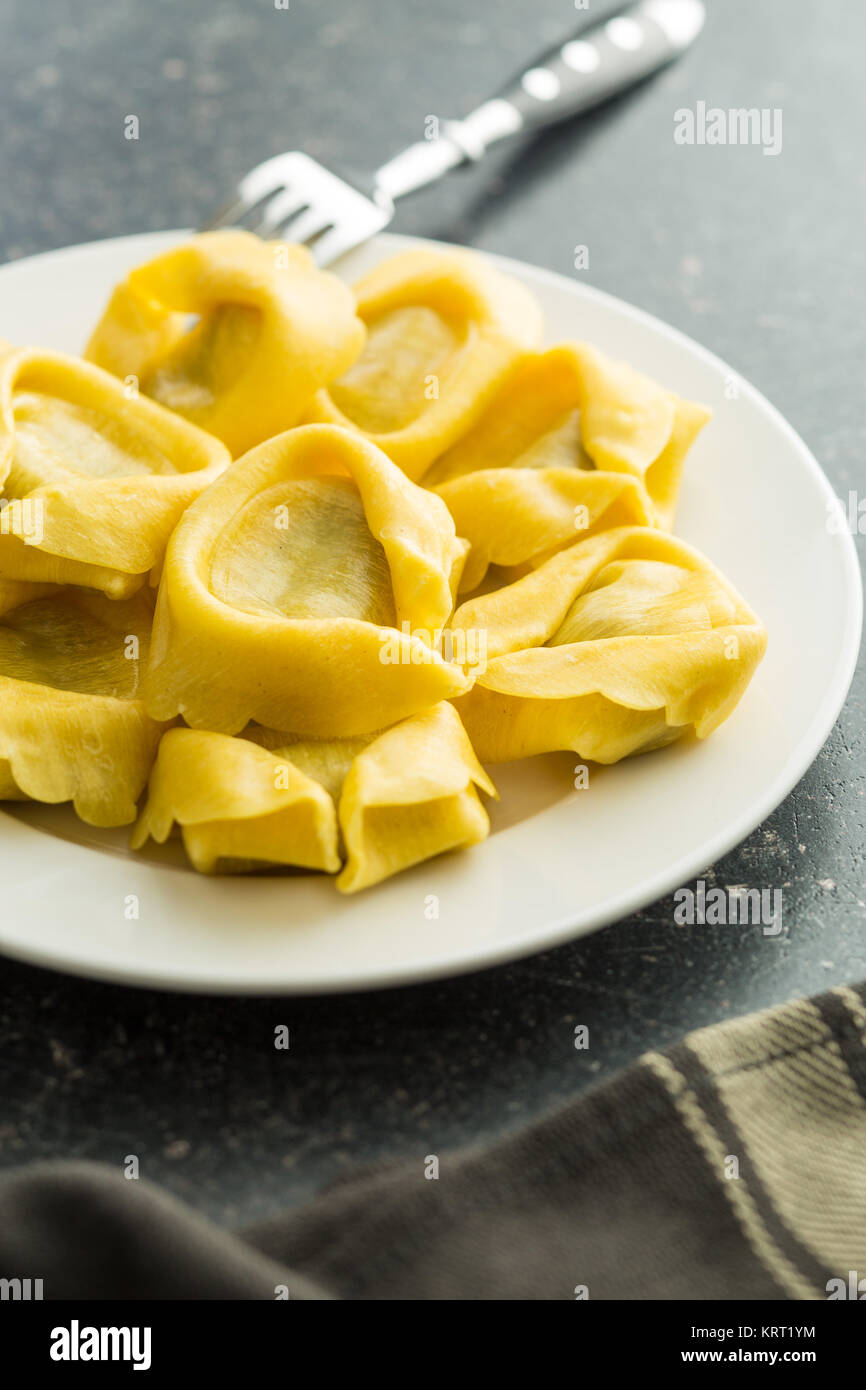 Italian traditional tortellini pasta Stock Photo - Alamy