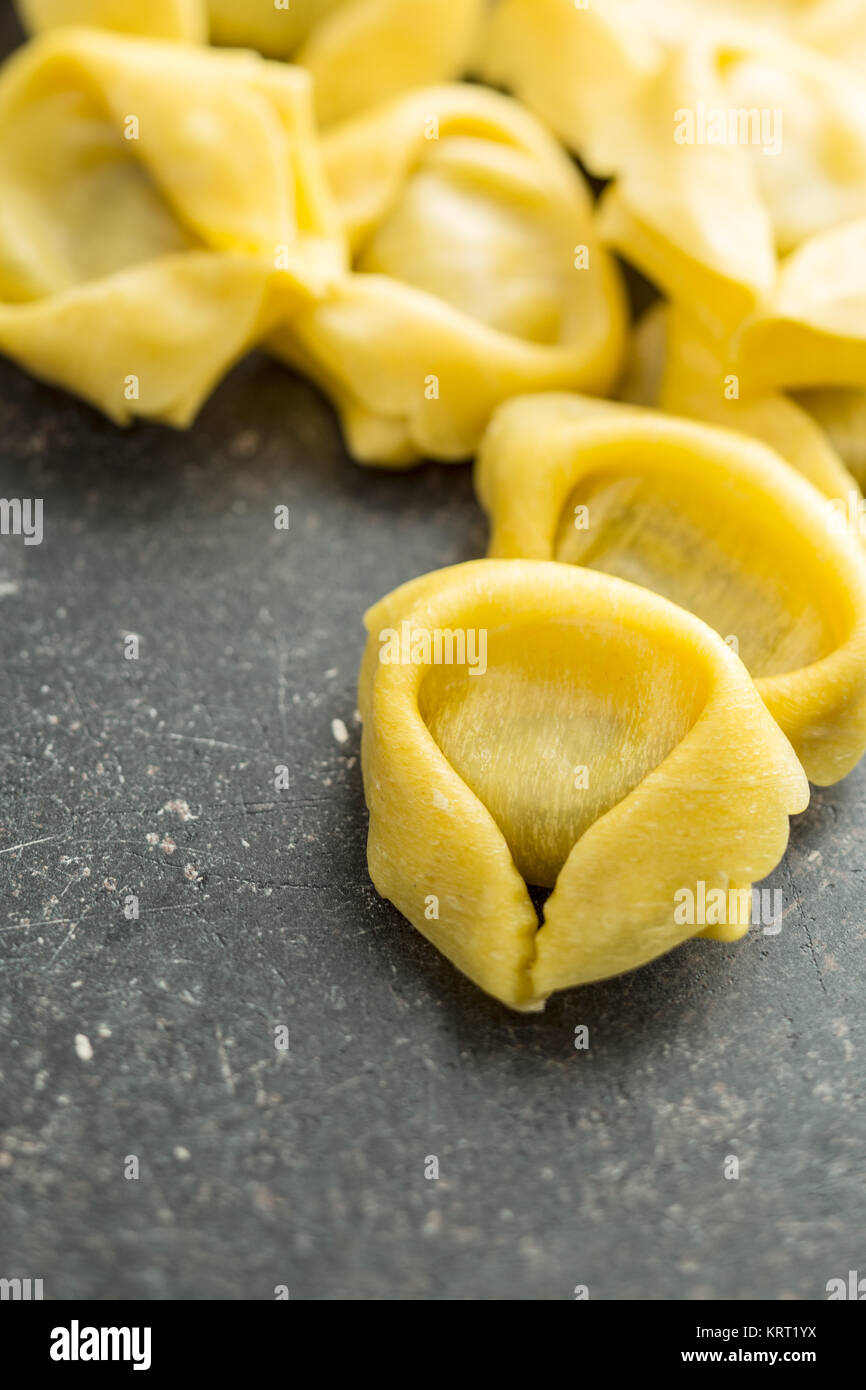 Italian traditional tortellini pasta Stock Photo - Alamy