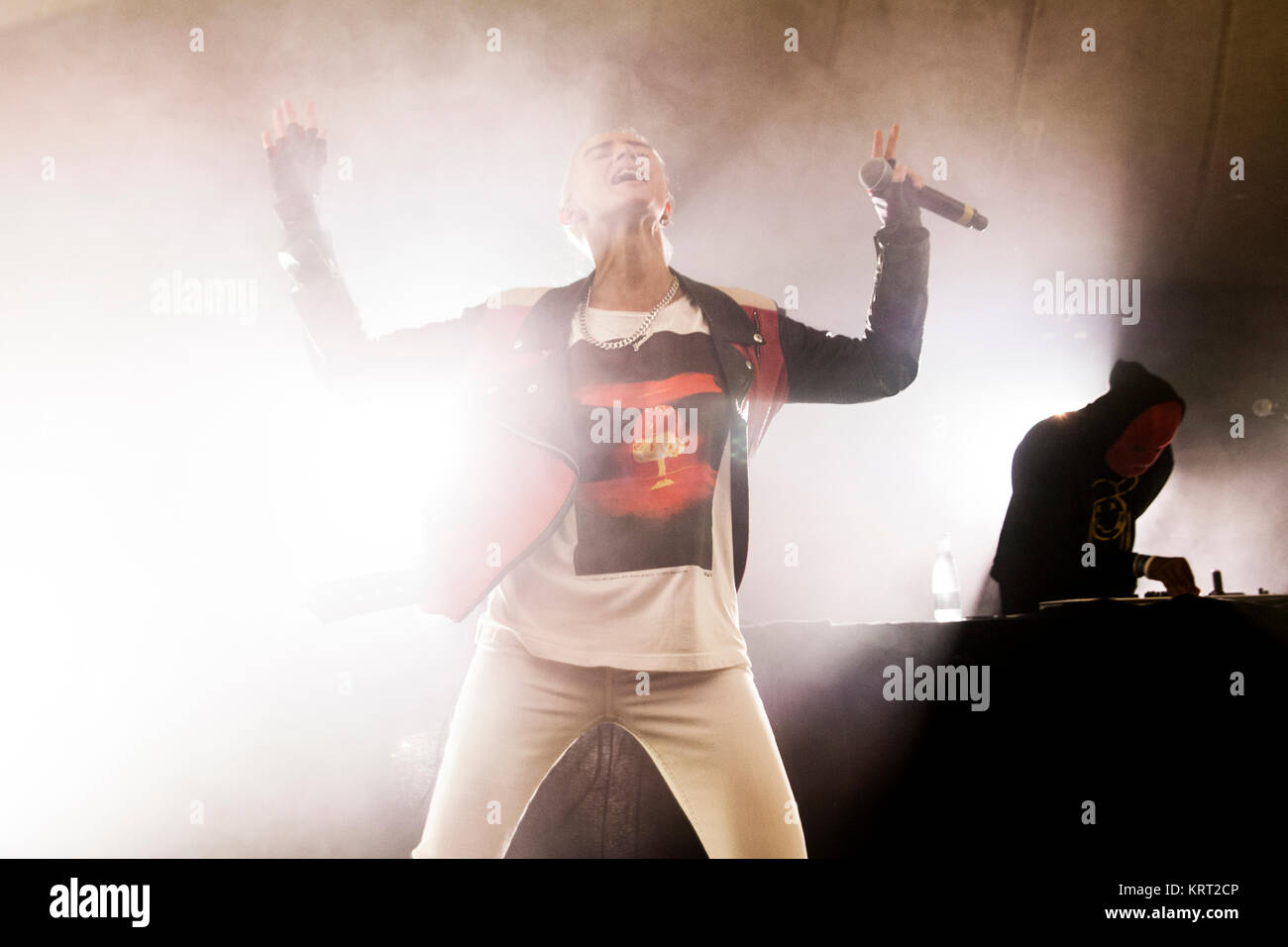 The Swedish rapper Silvana Imam performs a live concert at the Danish ...