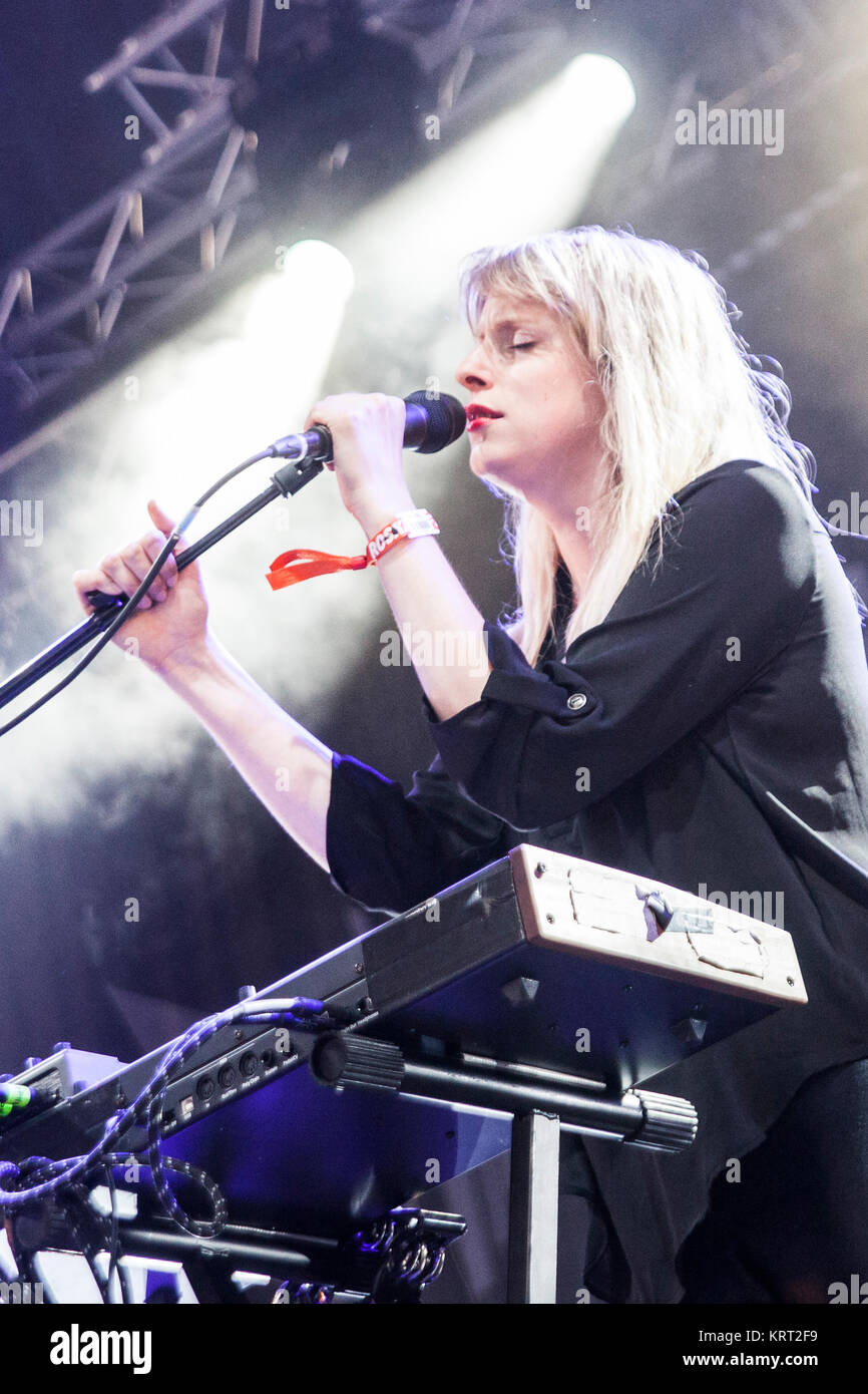 The Norwegian singer, songwriter and musician Susanne Sundfør performs ...