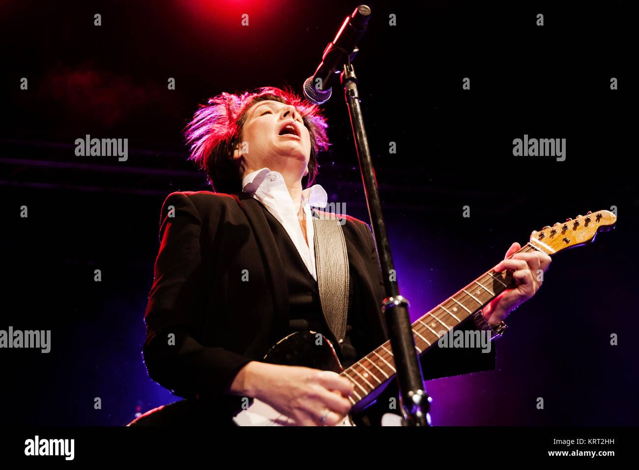 The Scottish pop rock band Texas performs a live concert at Amager Bio ...