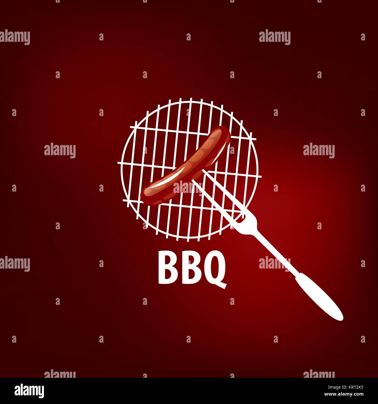 Barbecue party logo Stock Vector Image & Art - Alamy