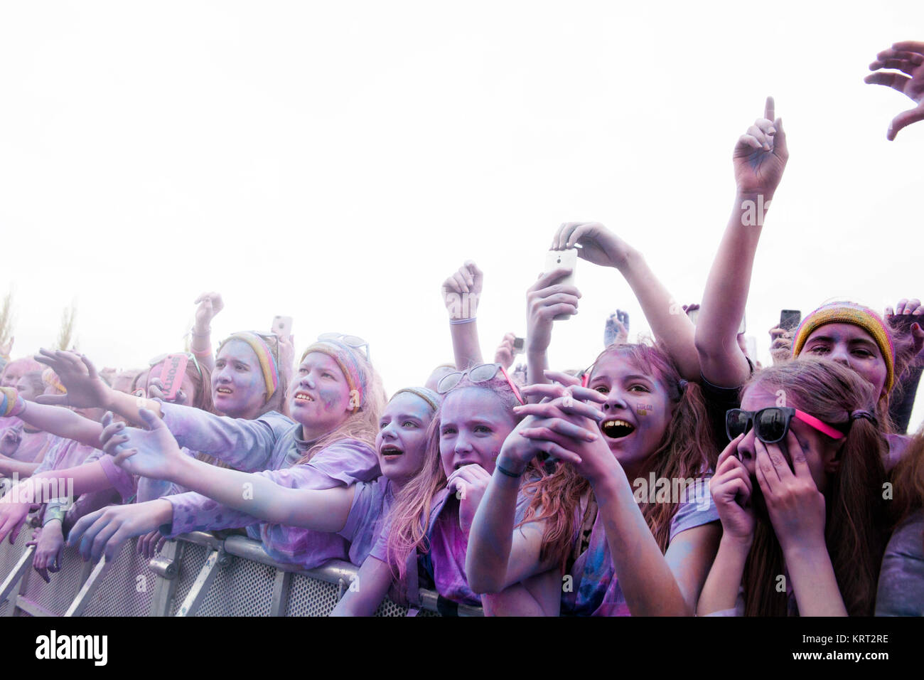 The Color Run is about fun and joy and described as the happiest five ...