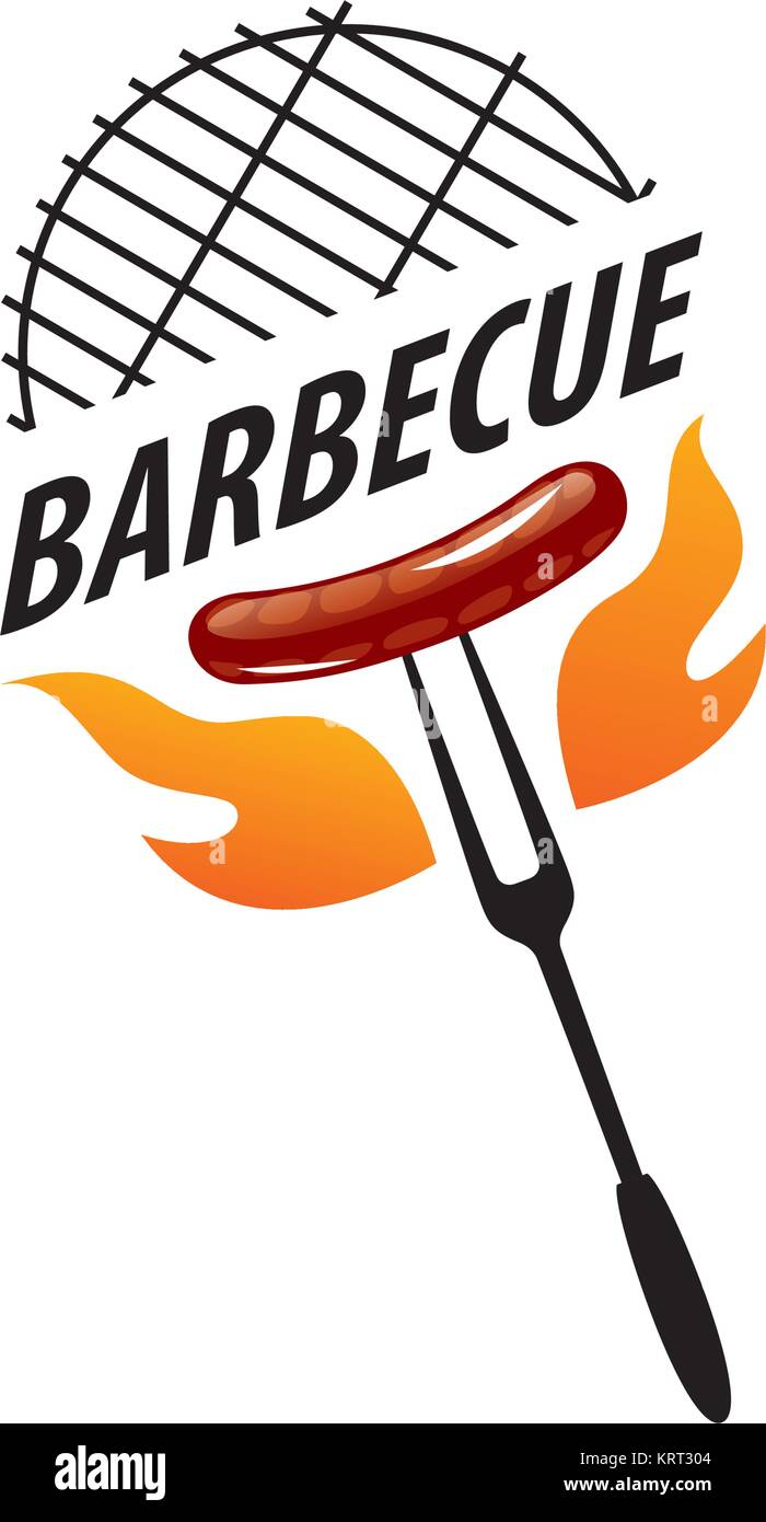 Barbecue party logo Stock Vector Image & Art - Alamy