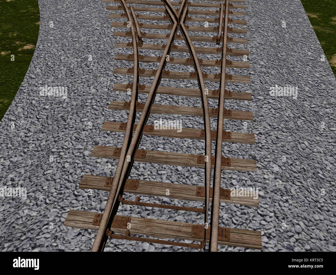 track system with soft Stock Photo - Alamy