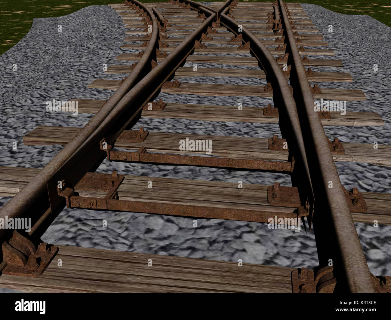 track system with soft Stock Photo - Alamy