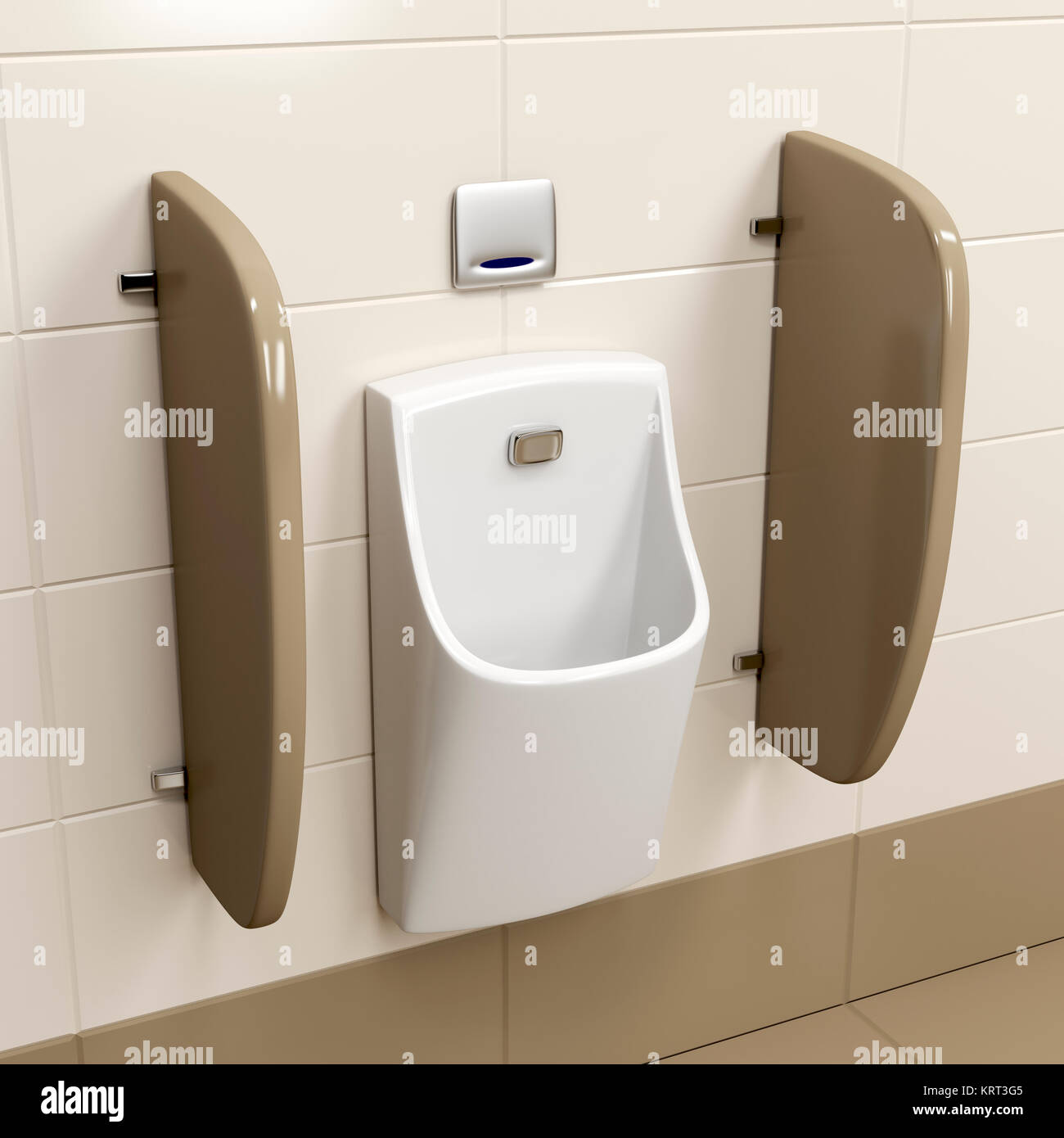 Urinal with sensor Stock Photo - Alamy