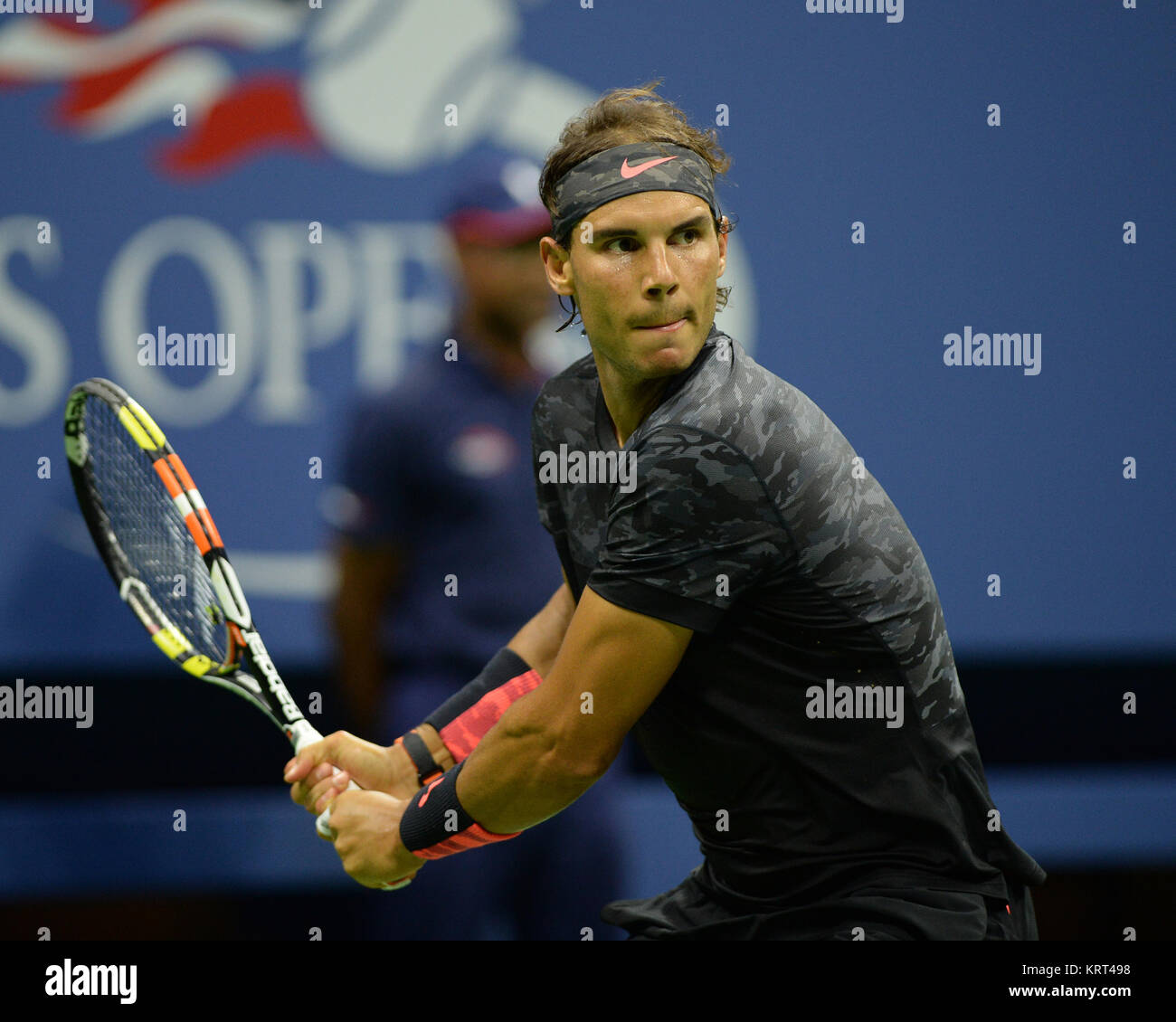NEW YORK, NY - AUGUST 31: Rafael Nadal of Spain celebrates after ...