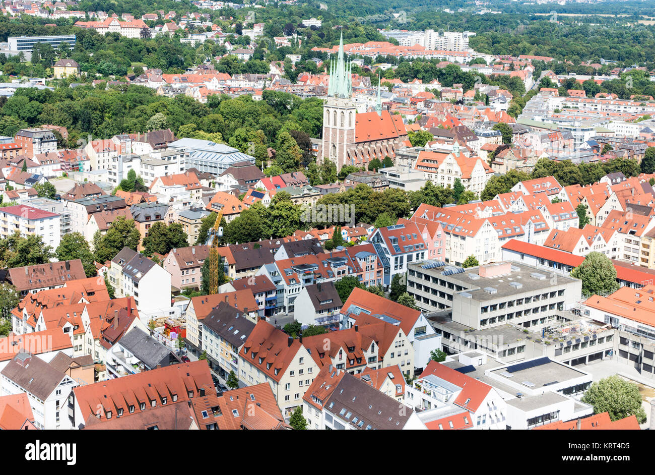 Ulm city aerial panoramic hi-res stock photography and images - Alamy