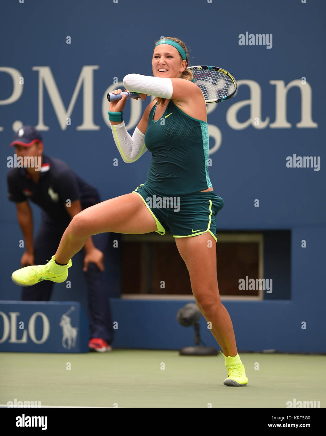 NEW YORK, NY - SEPTEMBER 09: Simona Halep of Romania celebrates after ...