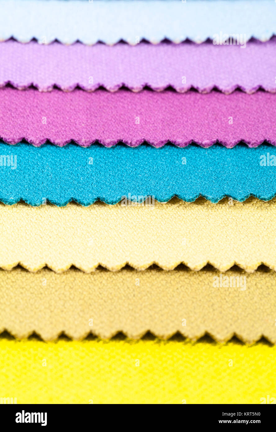 Background of colorful stripes of cotton fabric, texture Stock Photo ...