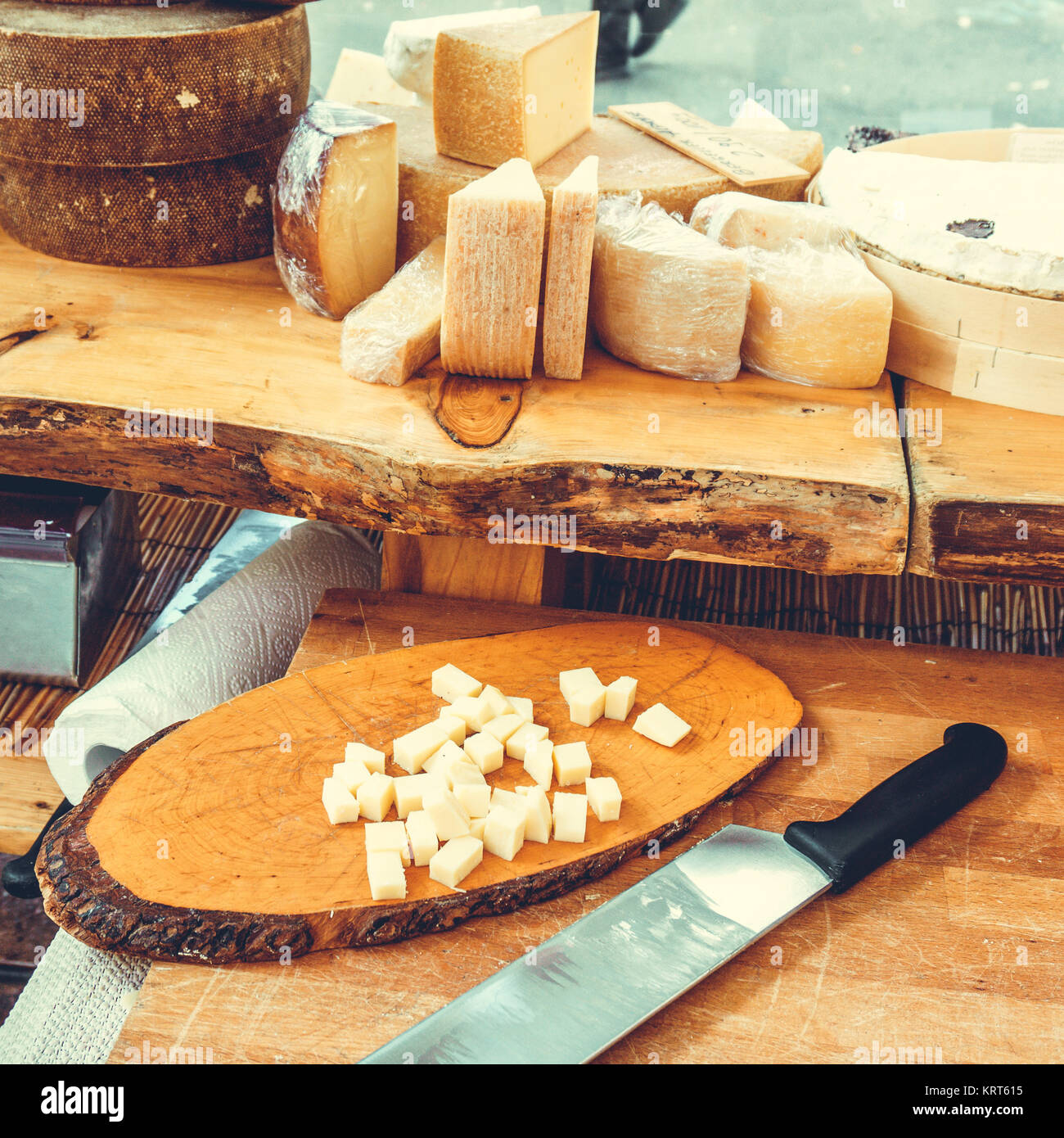 Supermarket cheese international hi-res stock photography and images ...