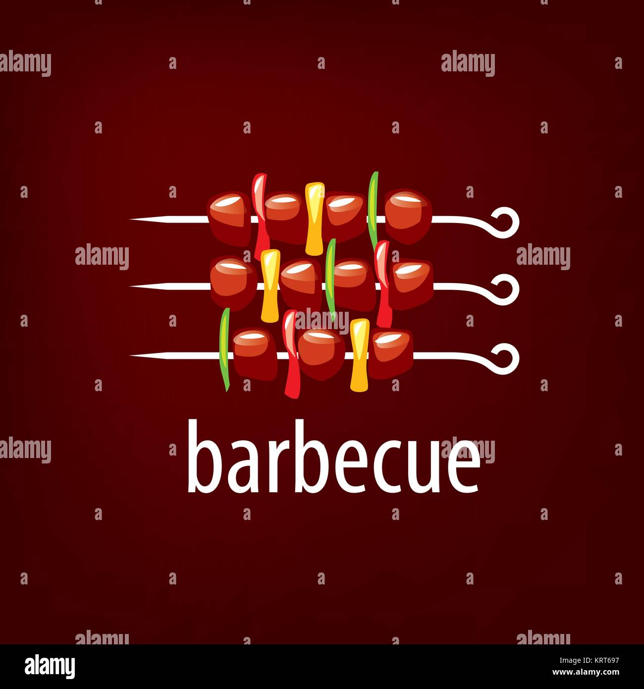 Barbecue party logo Stock Vector Image & Art - Alamy