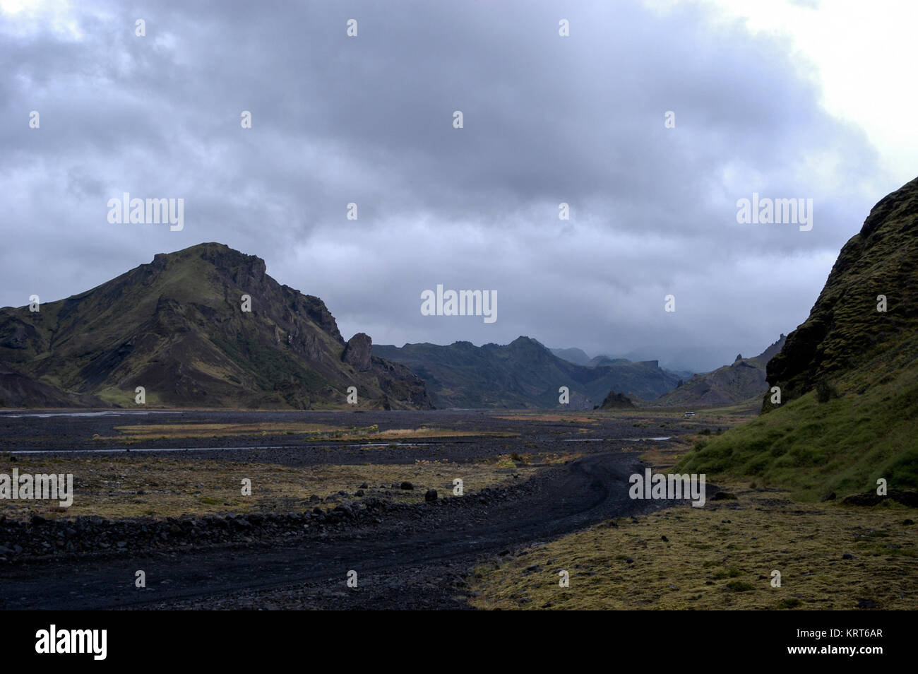 Porsmork mountain range (The woods of Thor). It is a popular place for ...